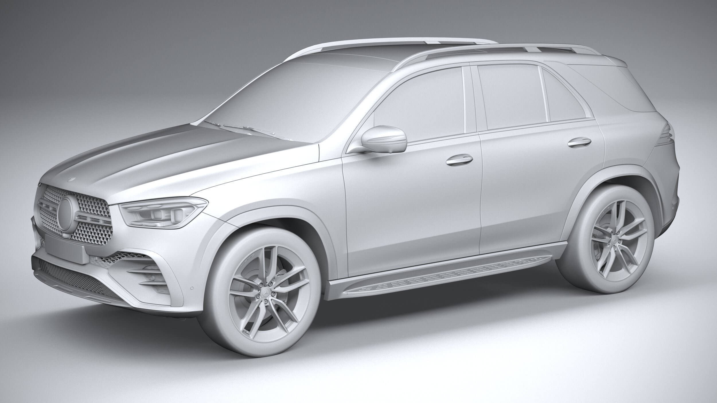 Mercedes-Benz GLE AMG-Line 2024 3D Model by SQUIR