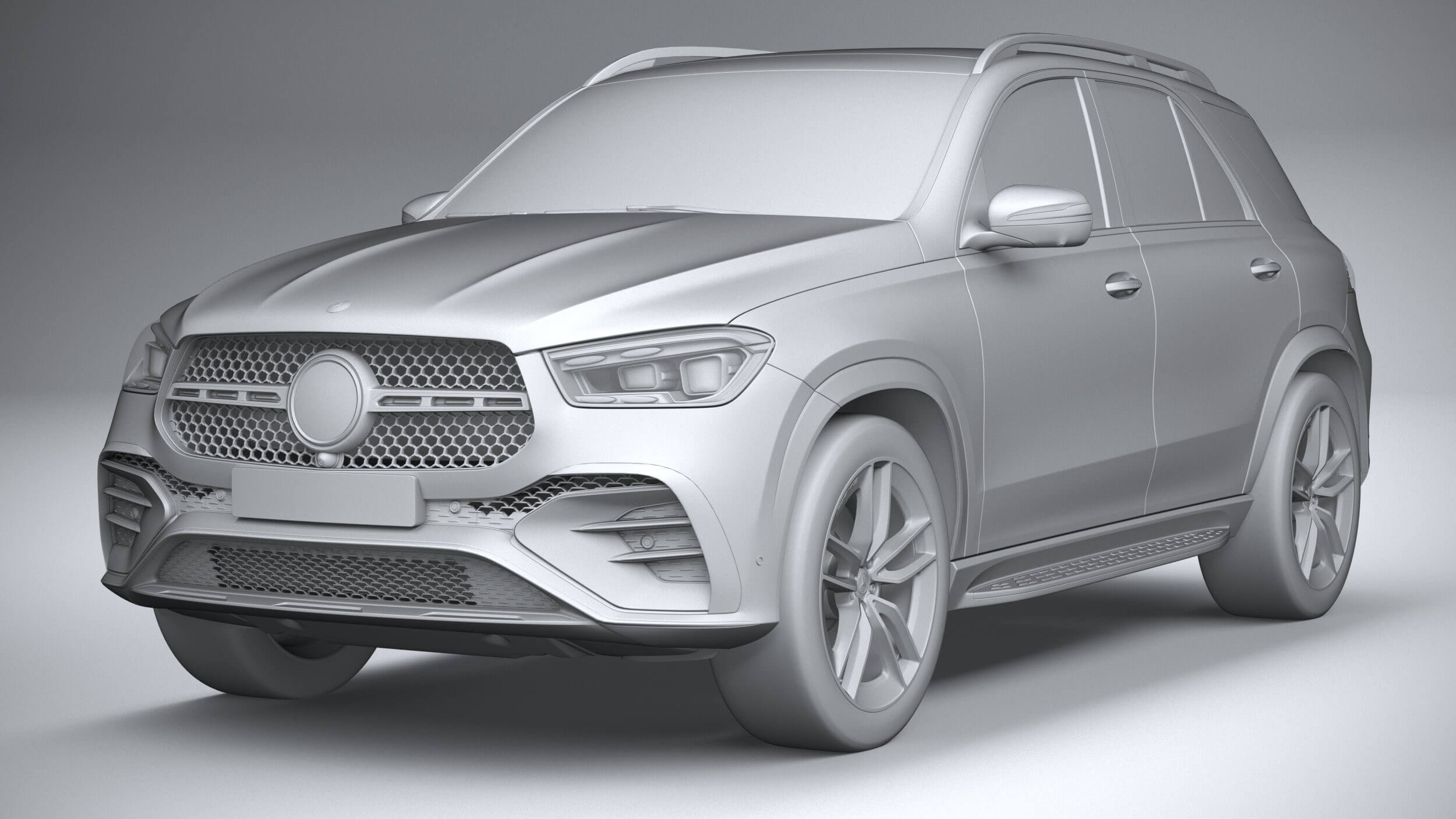 Mercedes-Benz GLE AMG-Line 2024 3D Model by SQUIR