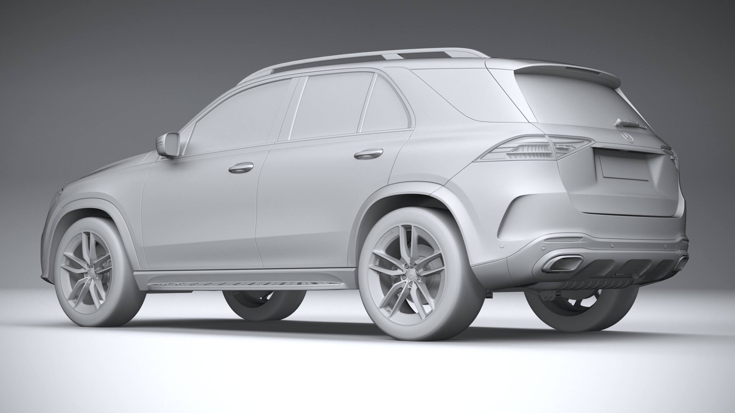 Mercedes-Benz GLE AMG-Line 2024 3D Model by SQUIR