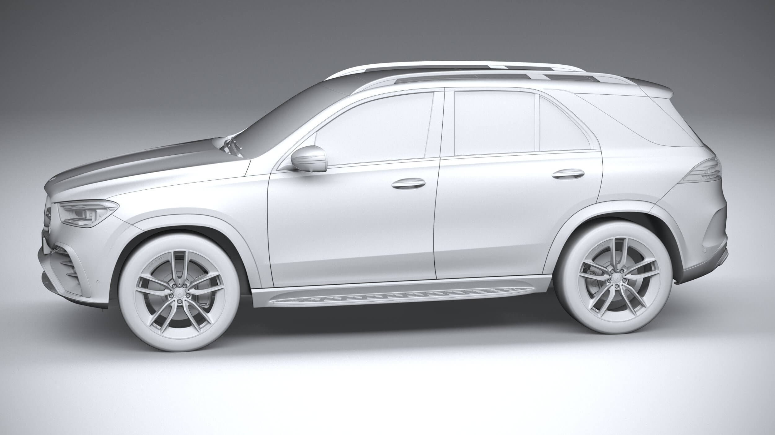 Mercedes-Benz GLE AMG-Line 2024 3D Model by SQUIR