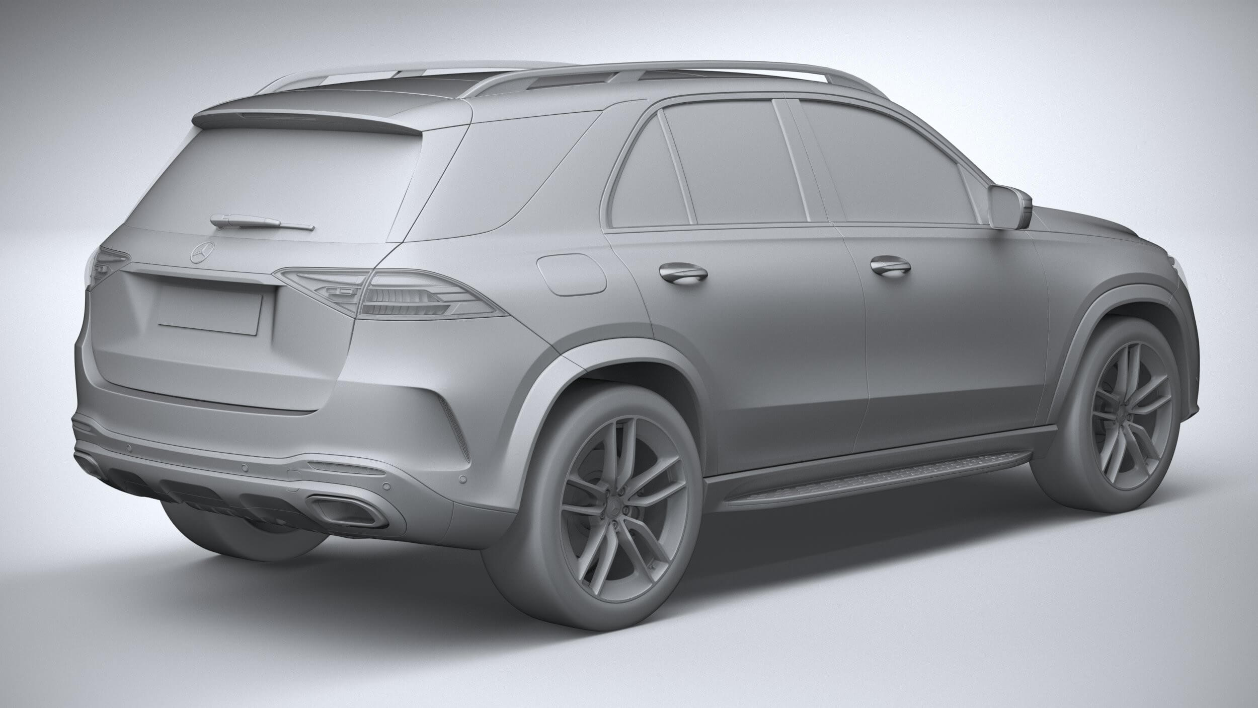 Mercedes-Benz GLE AMG-Line 2024 3D Model by SQUIR