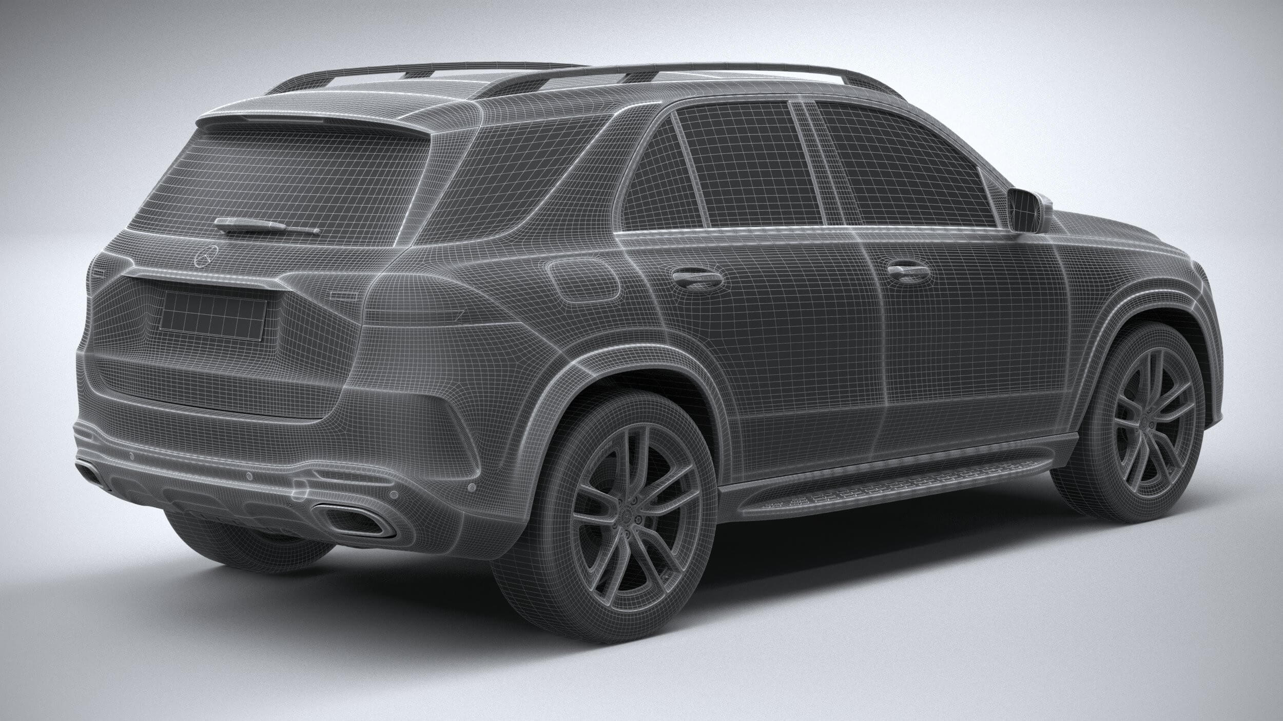 Mercedes-Benz GLE AMG-Line 2024 3D Model by SQUIR