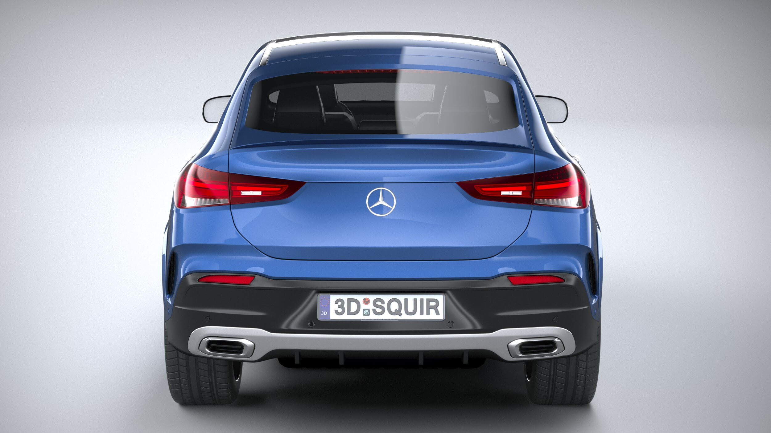 Mercedes-Benz GLE AMG-Line Coupe 2024 3D Model by SQUIR