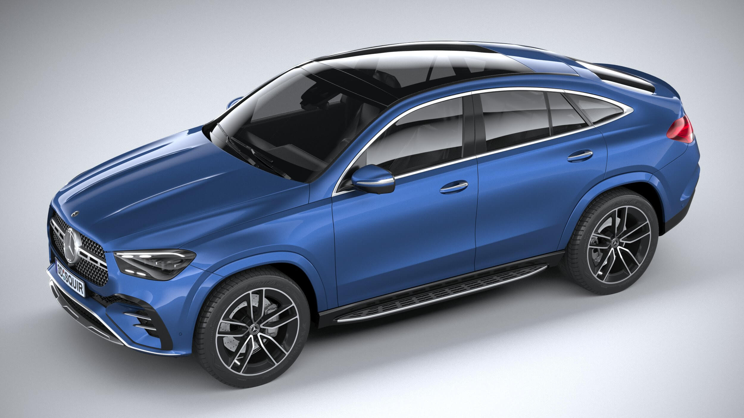 Mercedes-Benz GLE AMG-Line Coupe 2024 3D Model by SQUIR