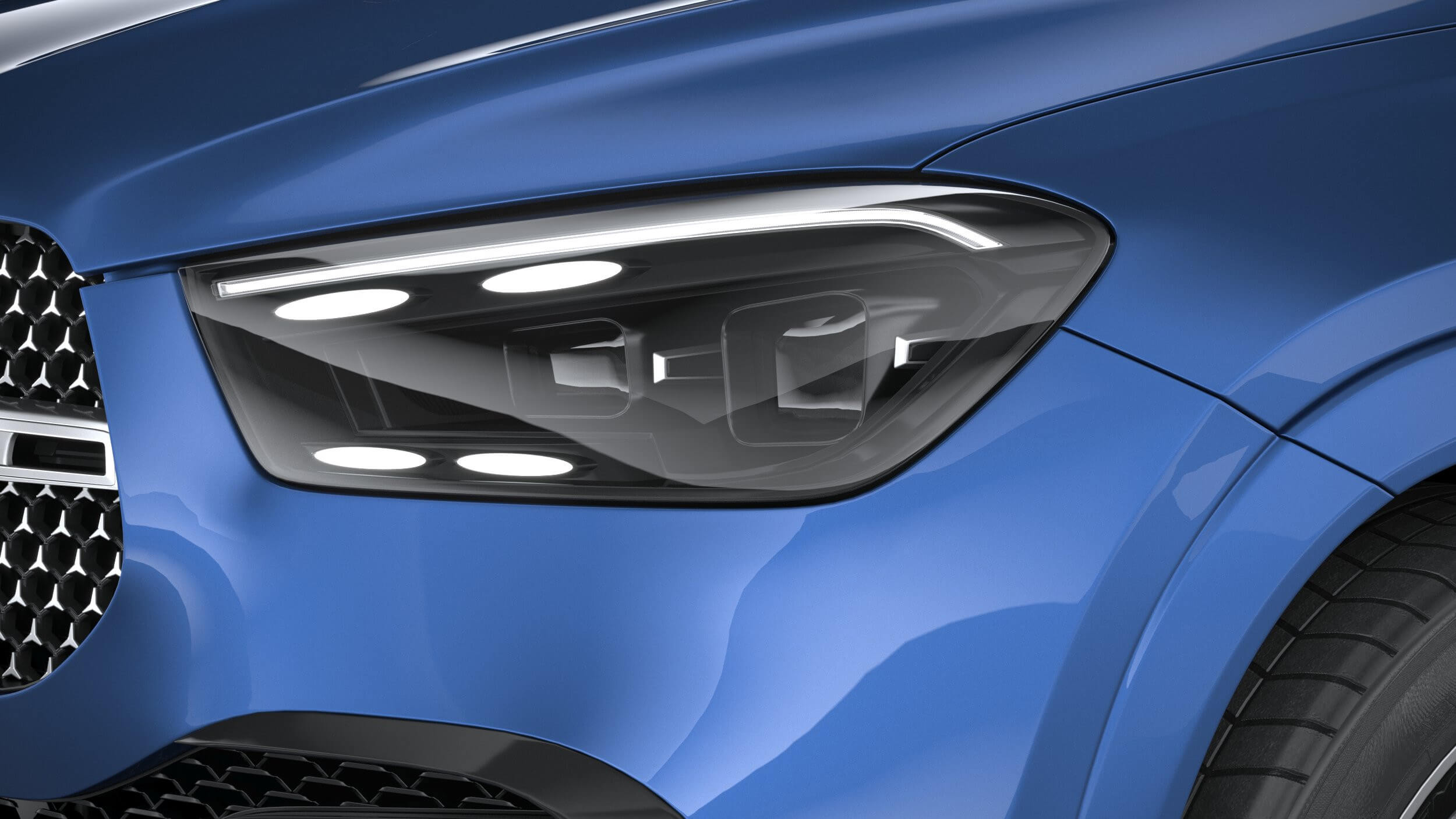 Mercedes-Benz GLE AMG-Line Coupe 2024 3D Model by SQUIR