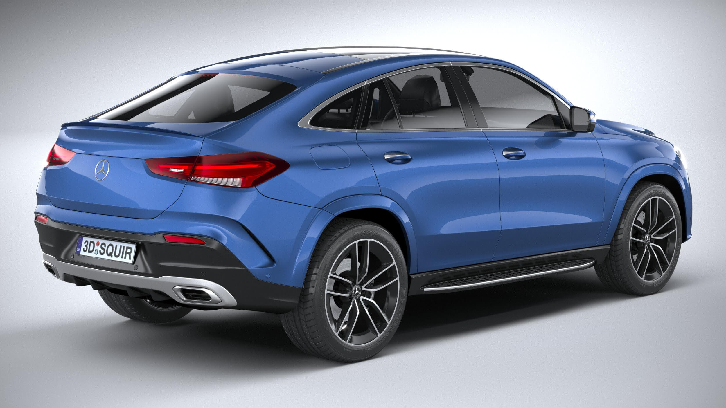 Mercedes-Benz GLE AMG-Line Coupe 2024 3D Model by SQUIR