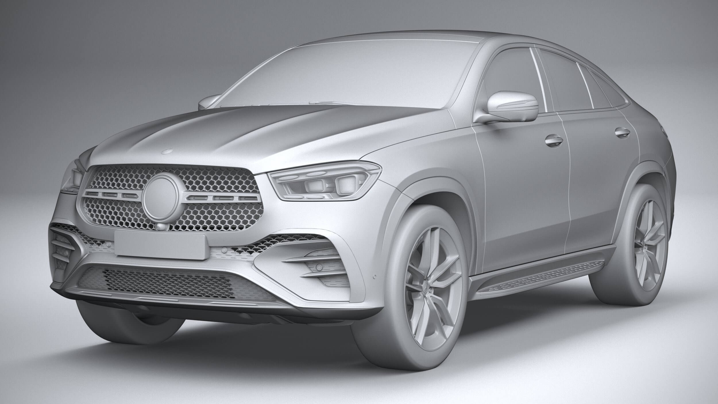 Mercedes-Benz GLE AMG-Line Coupe 2024 3D Model by SQUIR