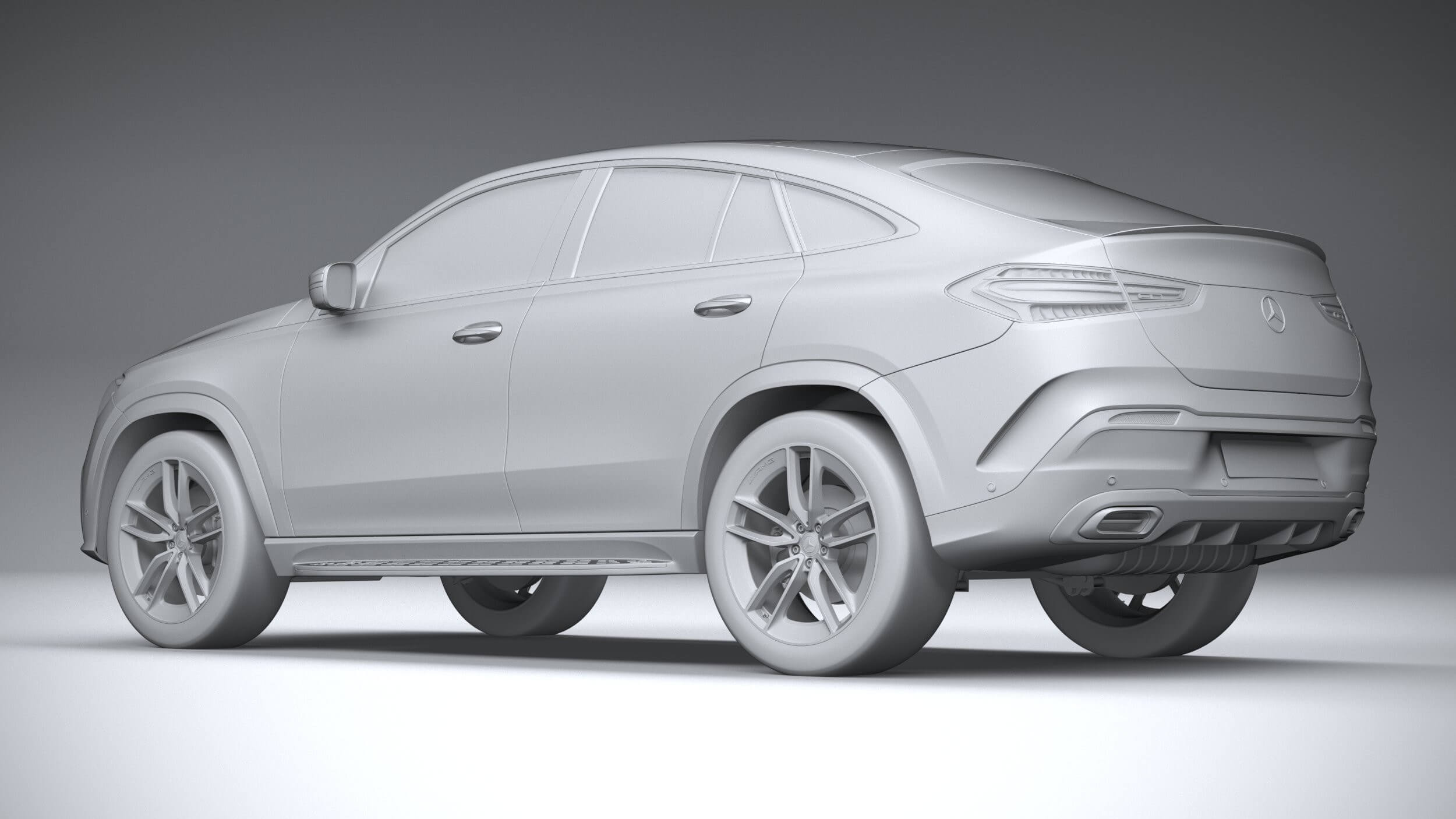 Mercedes-Benz GLE AMG-Line Coupe 2024 3D Model by SQUIR