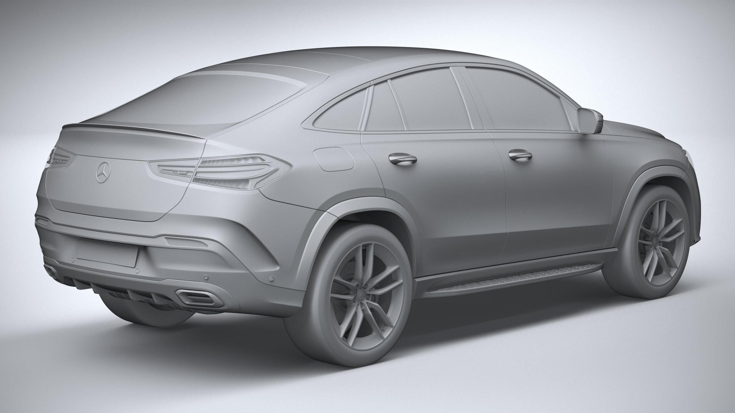 Mercedes-Benz GLE AMG-Line Coupe 2024 3D Model by SQUIR