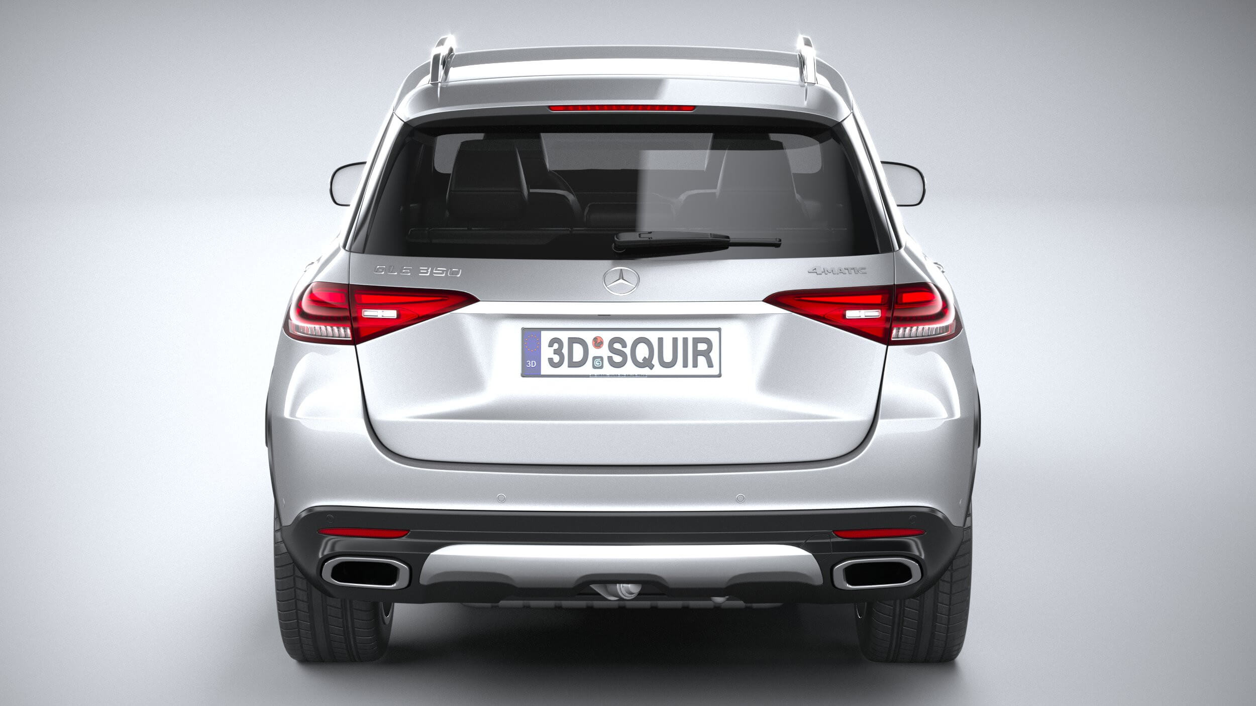 Mercedes-Benz GLE Basic 2024 3D Model by SQUIR