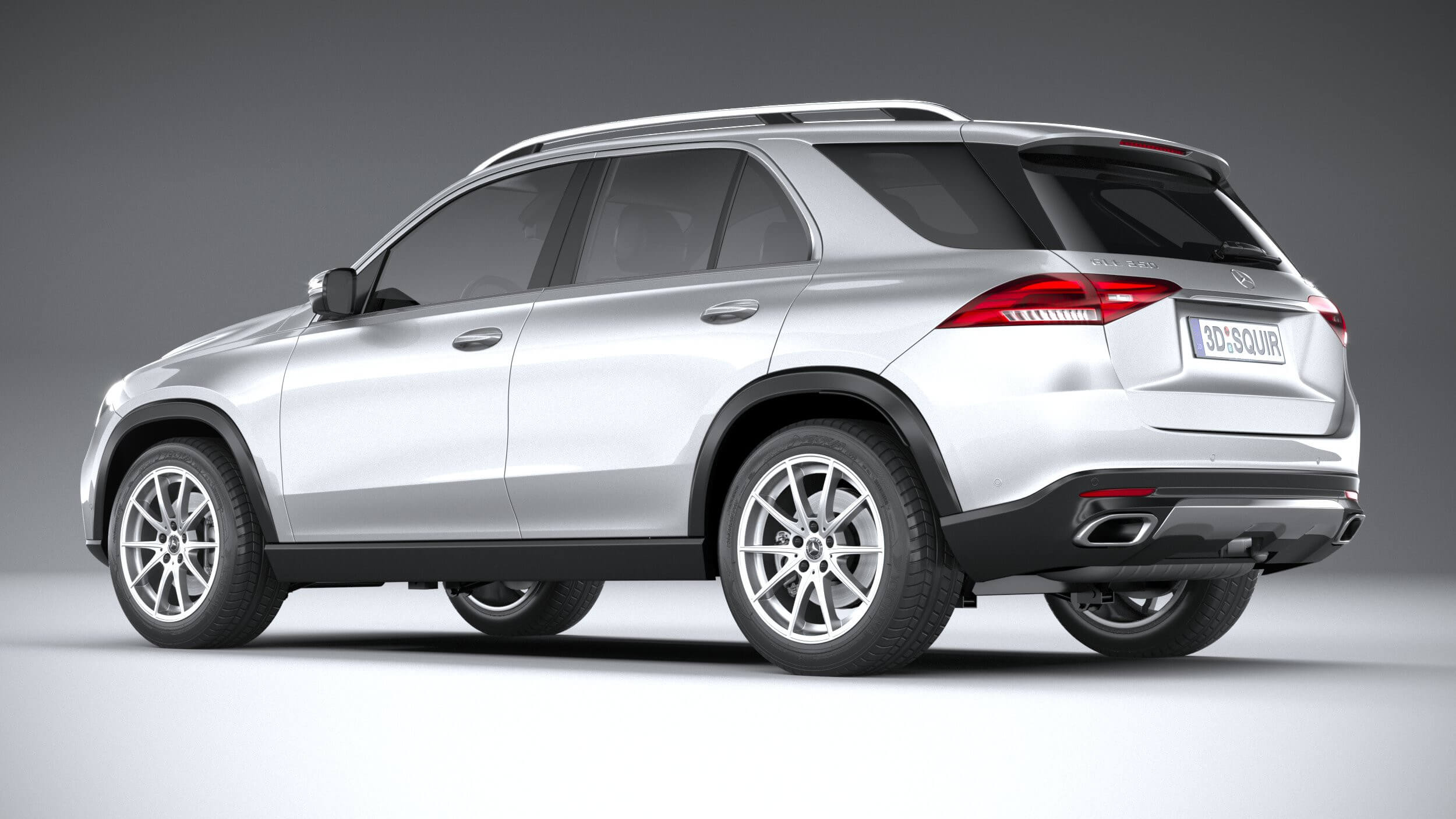 Mercedes-Benz GLE Basic 2024 3D Model by SQUIR