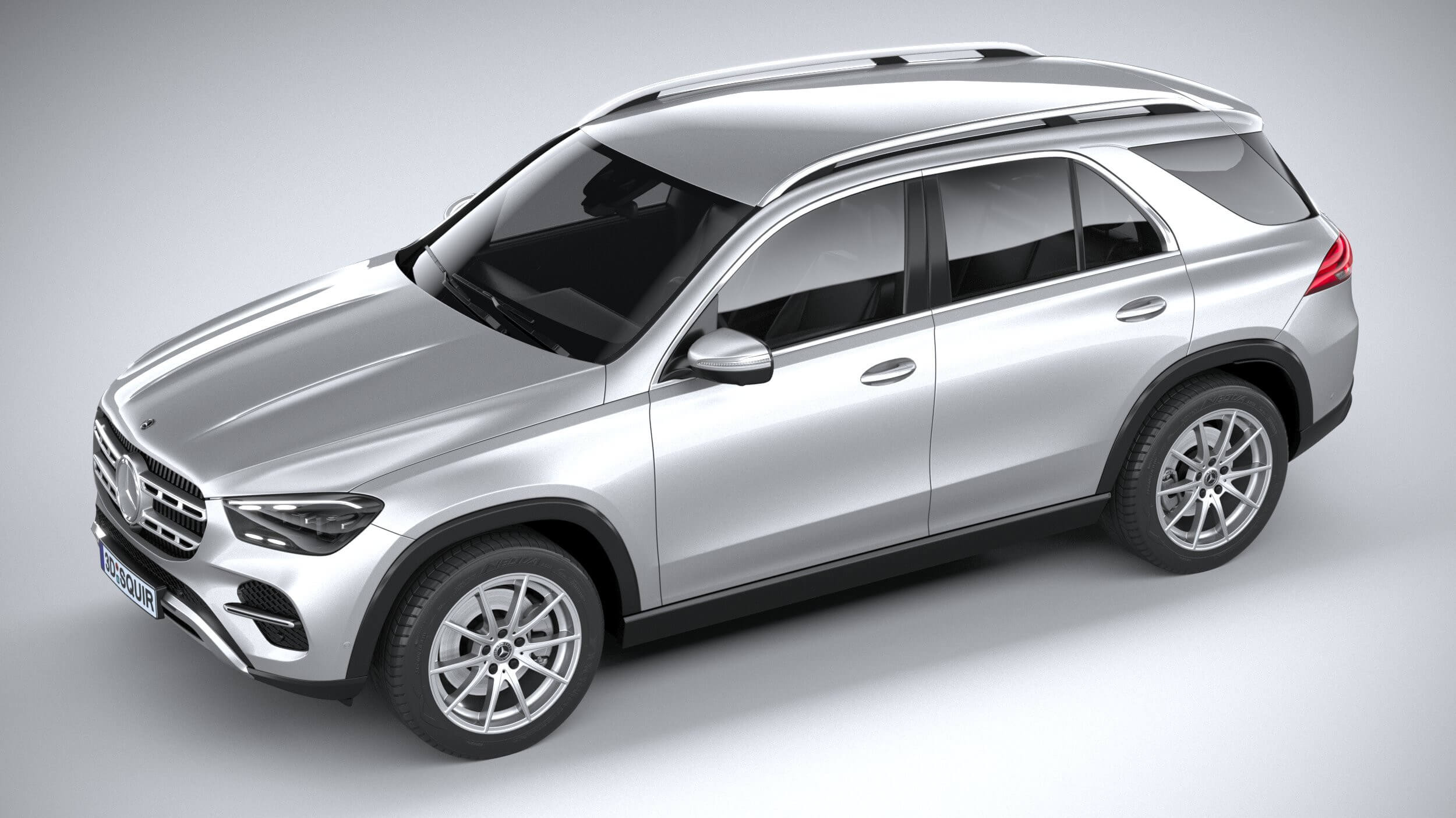 Mercedes-Benz GLE Basic 2024 3D Model by SQUIR