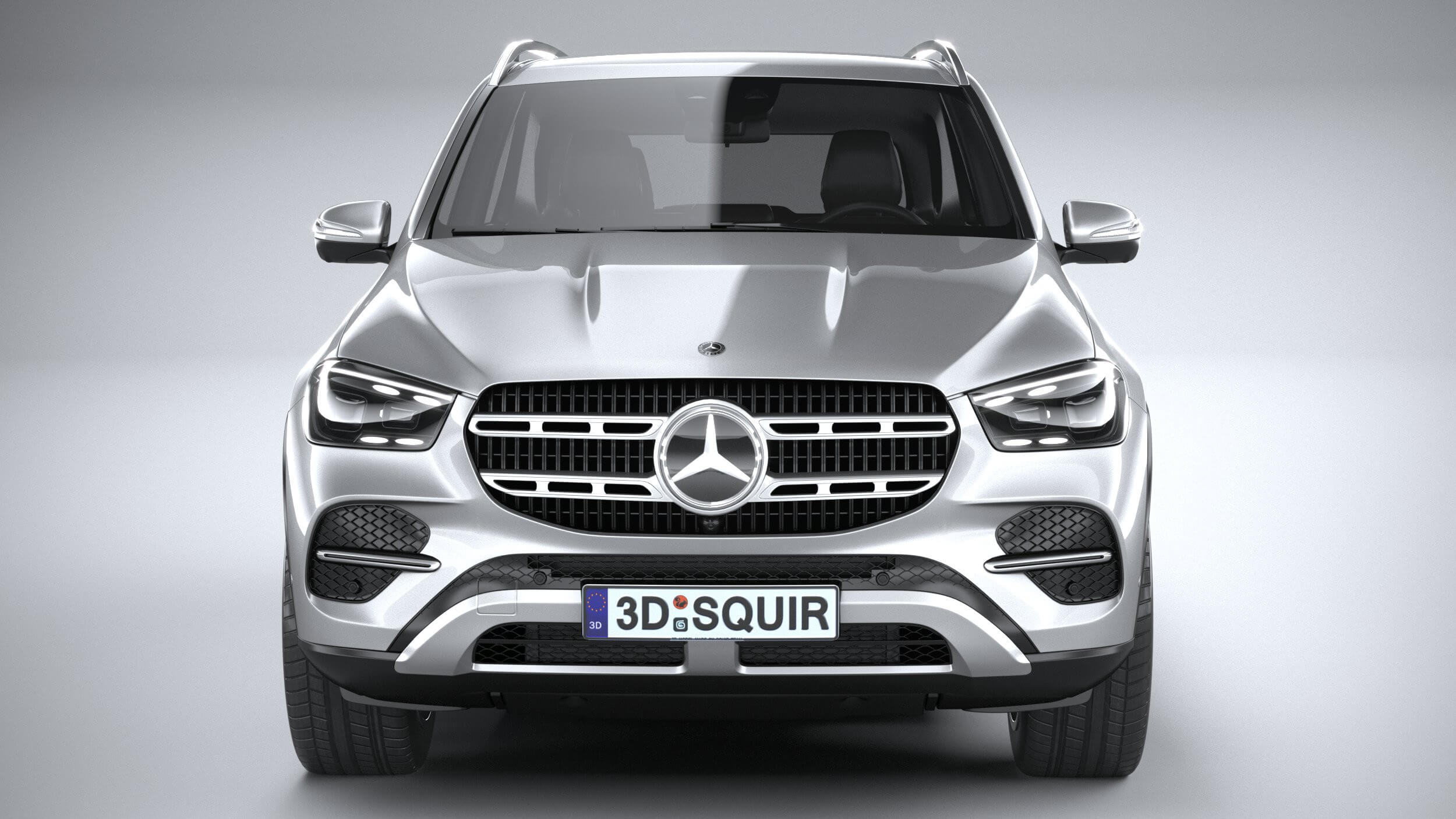 Mercedes-Benz GLE Basic 2024 3D Model by SQUIR