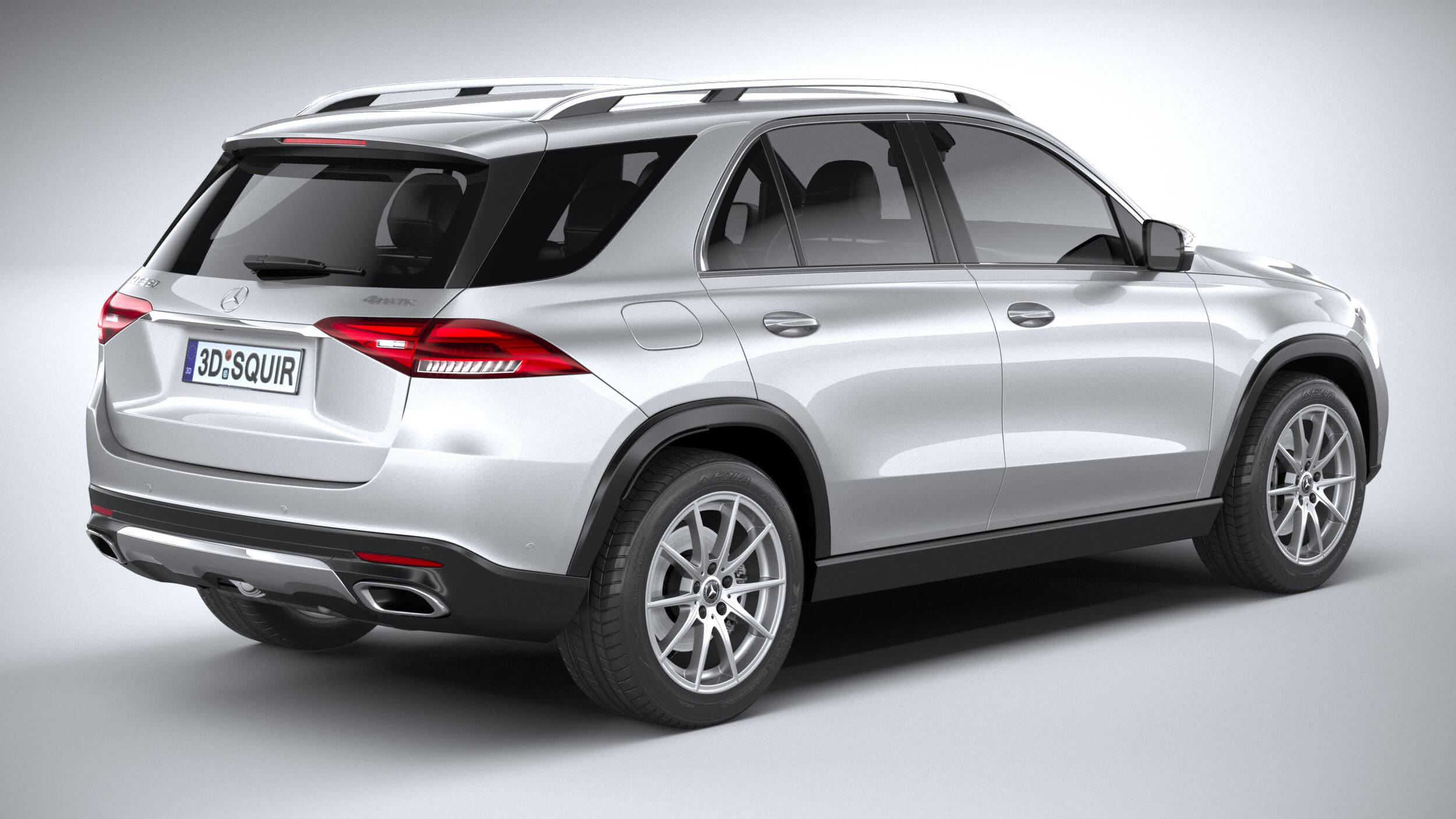 Mercedes-Benz GLE Basic 2024 3D Model by SQUIR