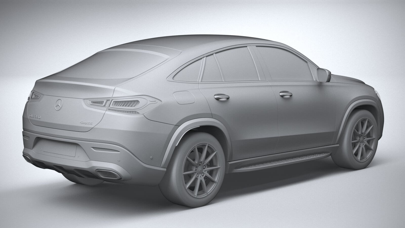 Mercedes-Benz GLE Coupe 2020 3D Model by SQUIR