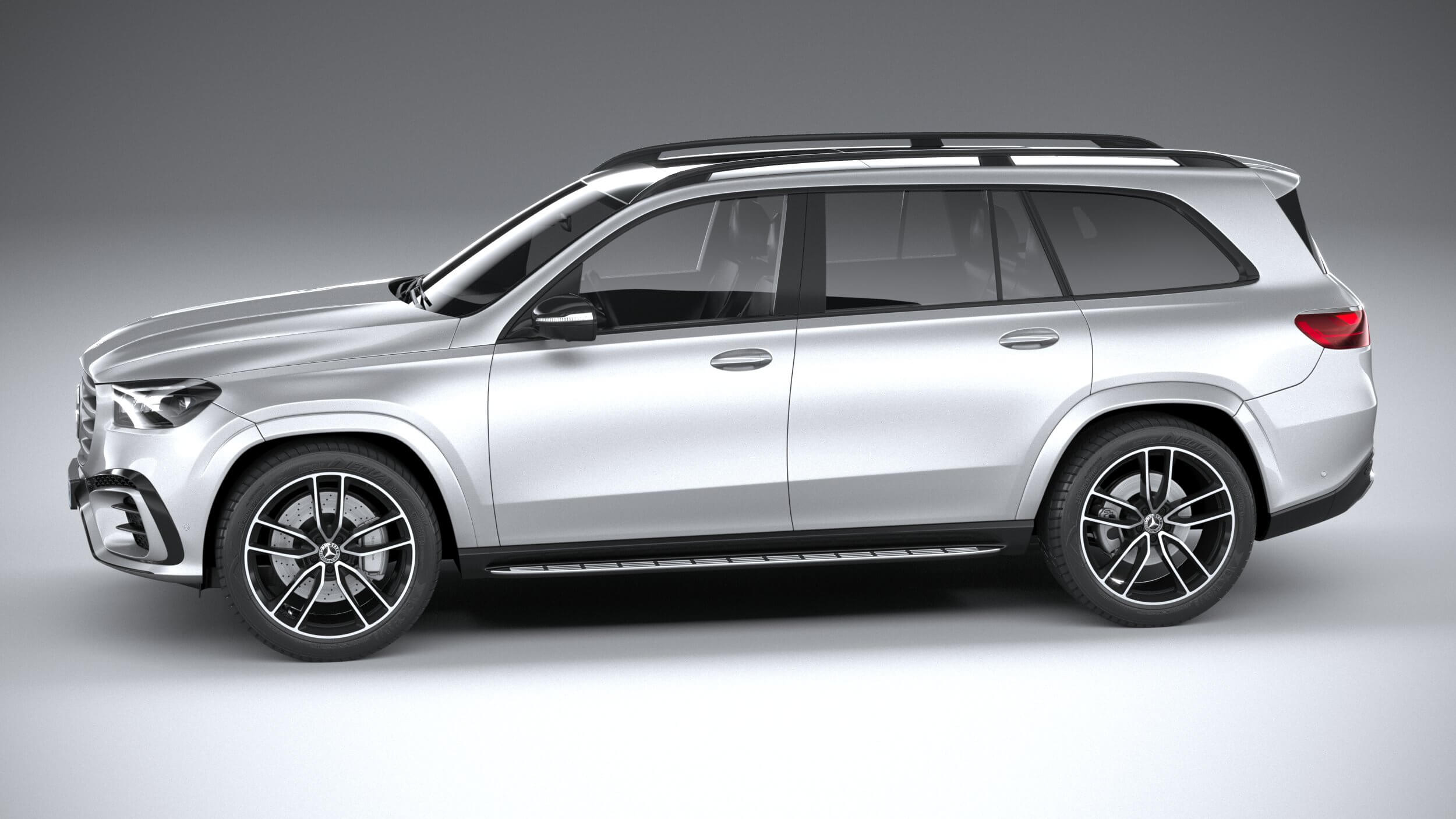 Mercedes-Benz GLS AMG Line 2024 3D Model by SQUIR
