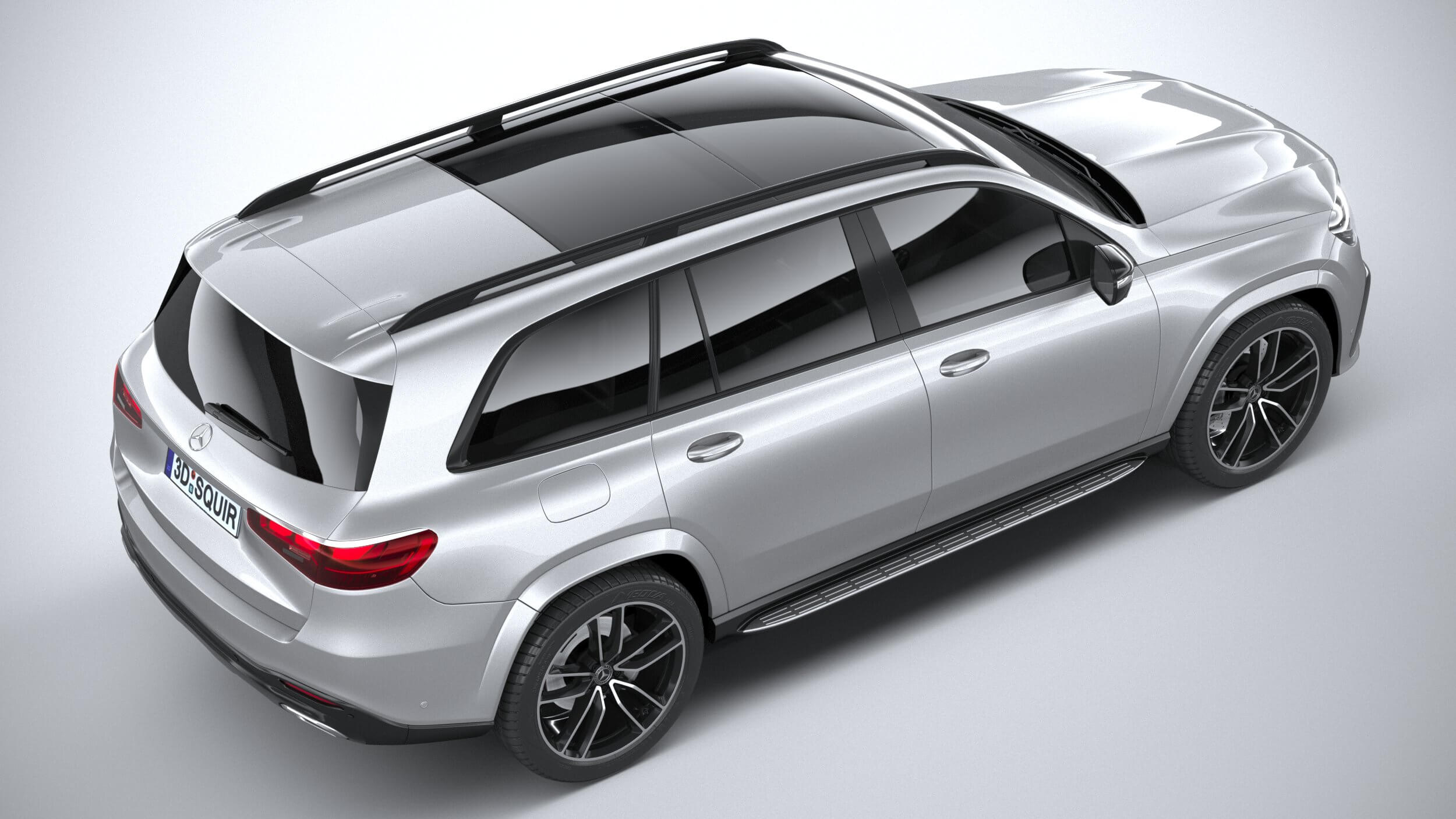 Mercedes-Benz GLS AMG Line 2024 3D Model by SQUIR