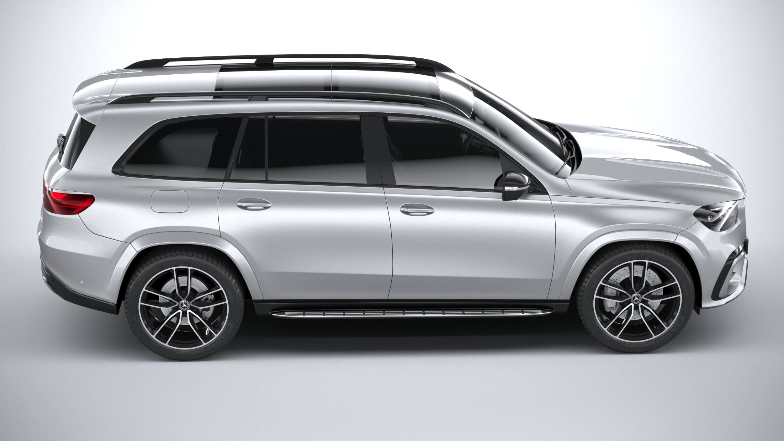 Mercedes-Benz GLS AMG Line 2024 3D Model by SQUIR