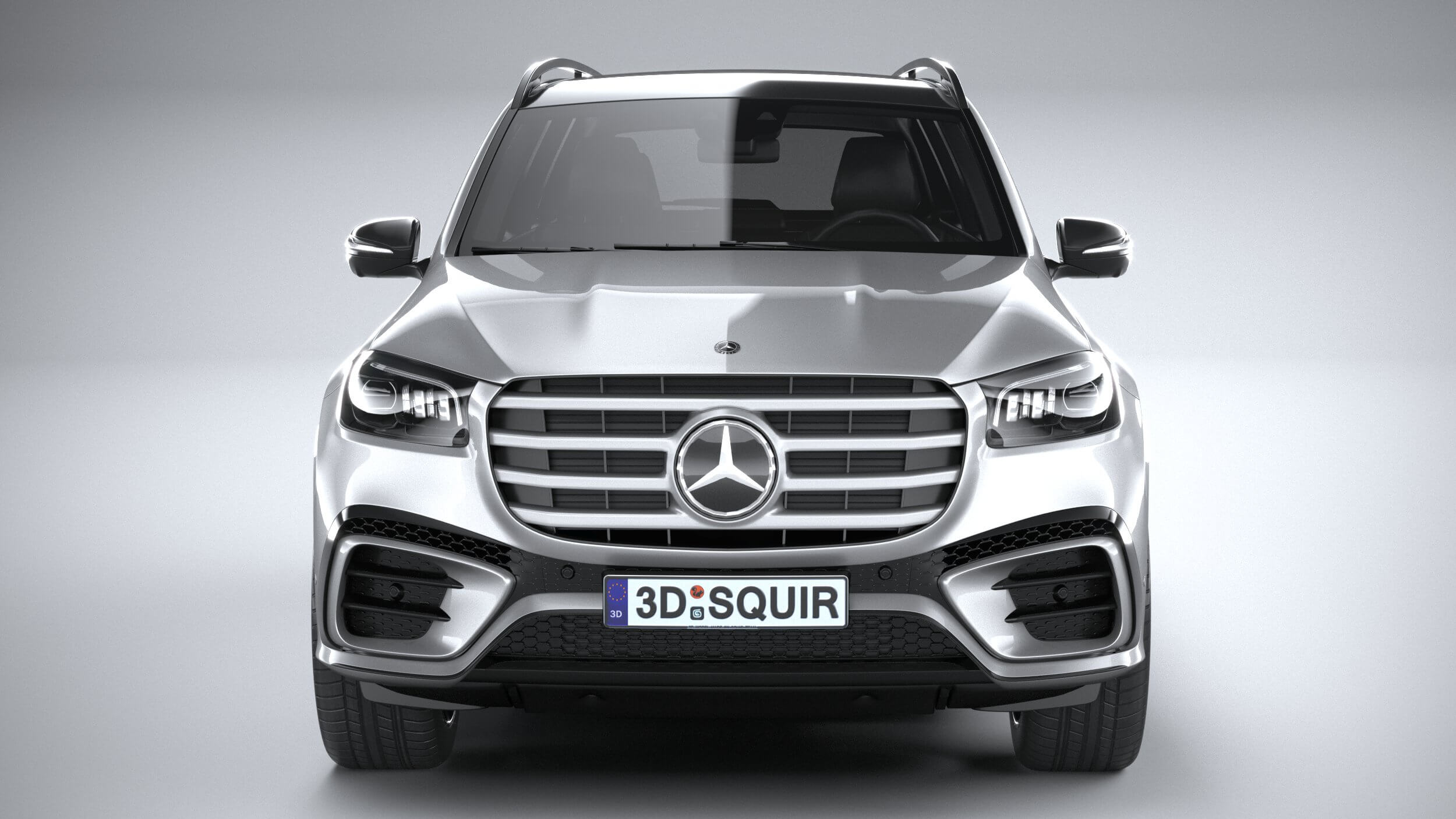 Mercedes-Benz GLS AMG Line 2024 3D Model by SQUIR