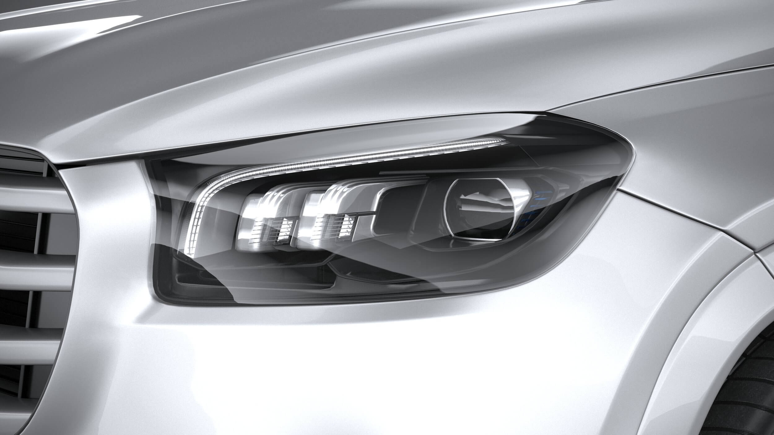 Mercedes-Benz GLS AMG Line 2024 3D Model by SQUIR