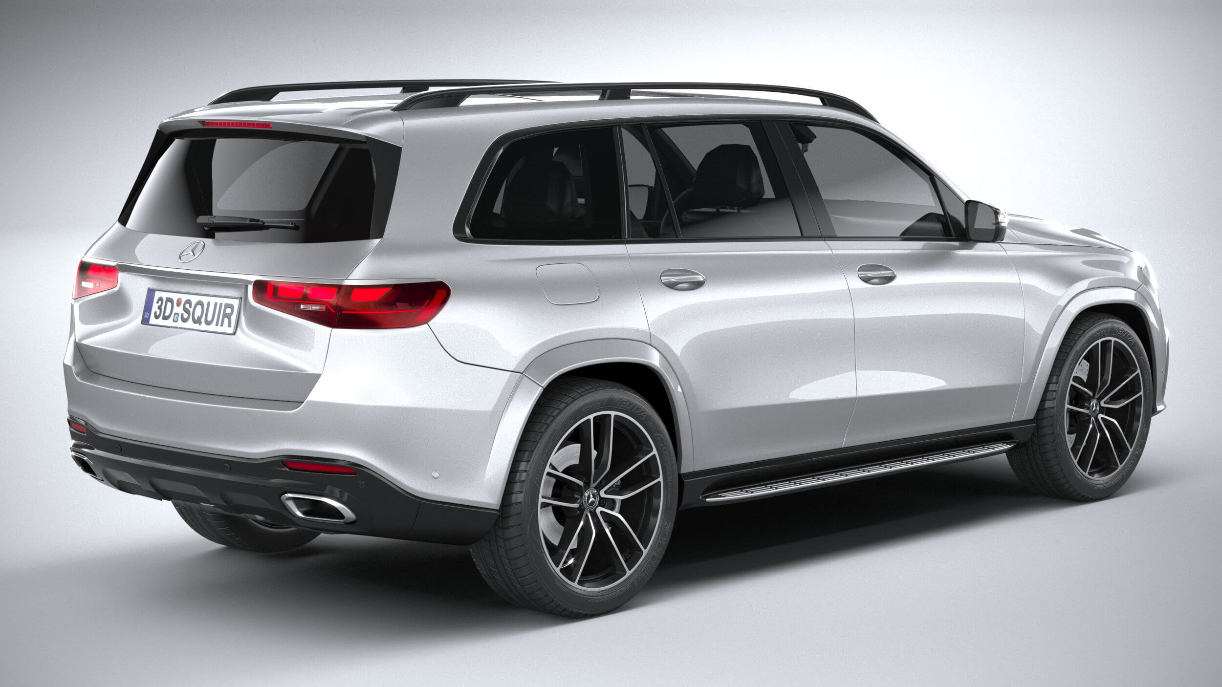 Mercedes-Benz GLS AMG Line 2024 3D Model by SQUIR