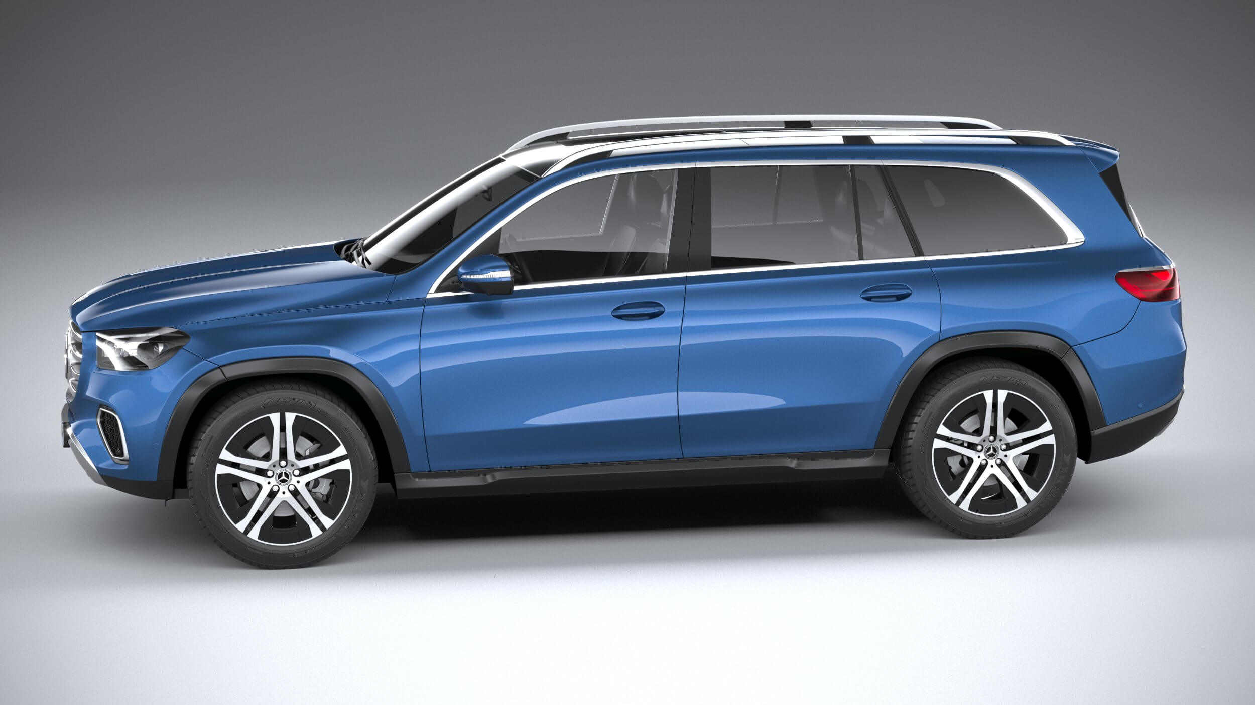 Mercedes-Benz GLS Basic 2024 3D Model by SQUIR