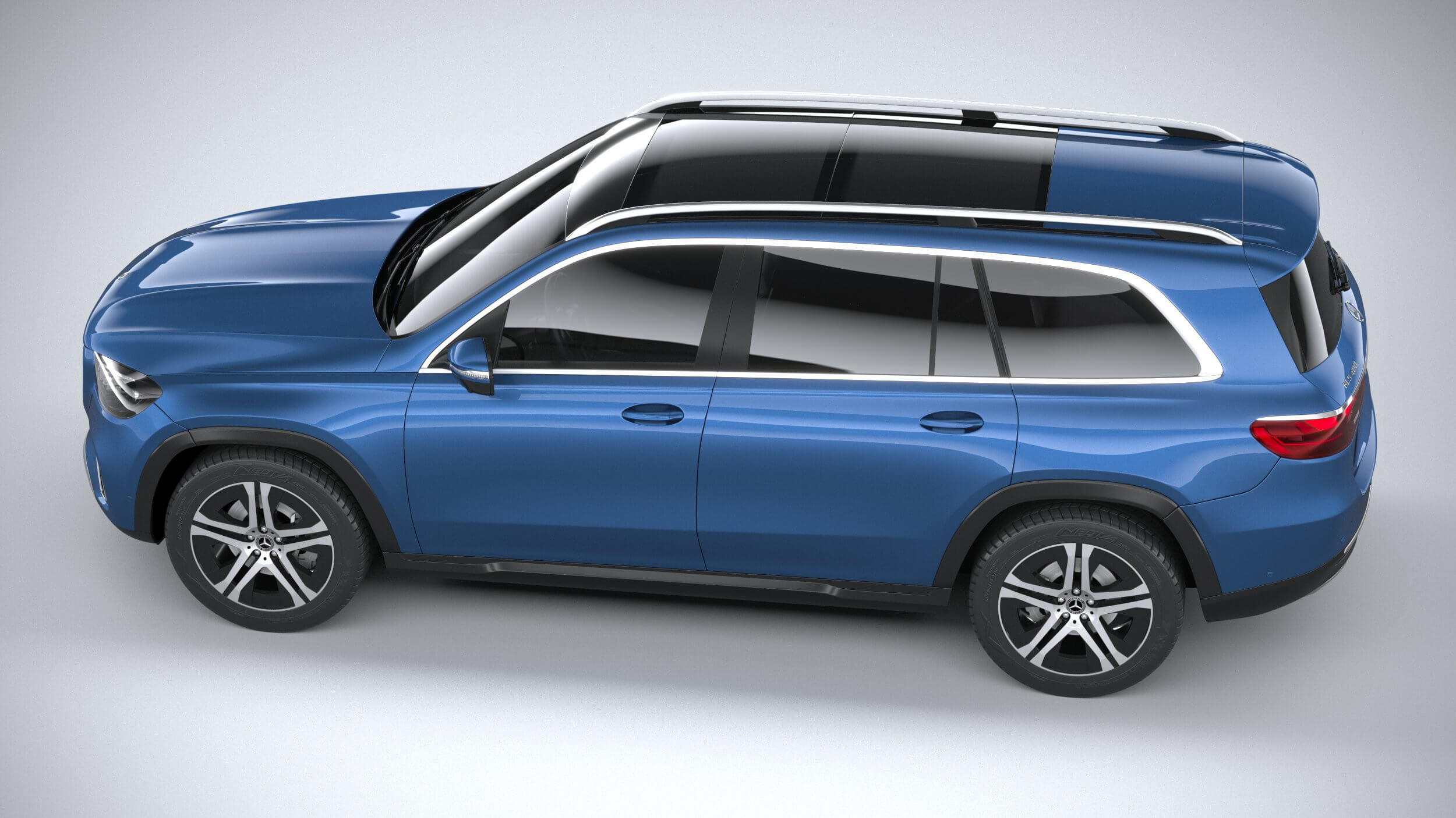 Mercedes-Benz GLS Basic 2024 3D Model by SQUIR