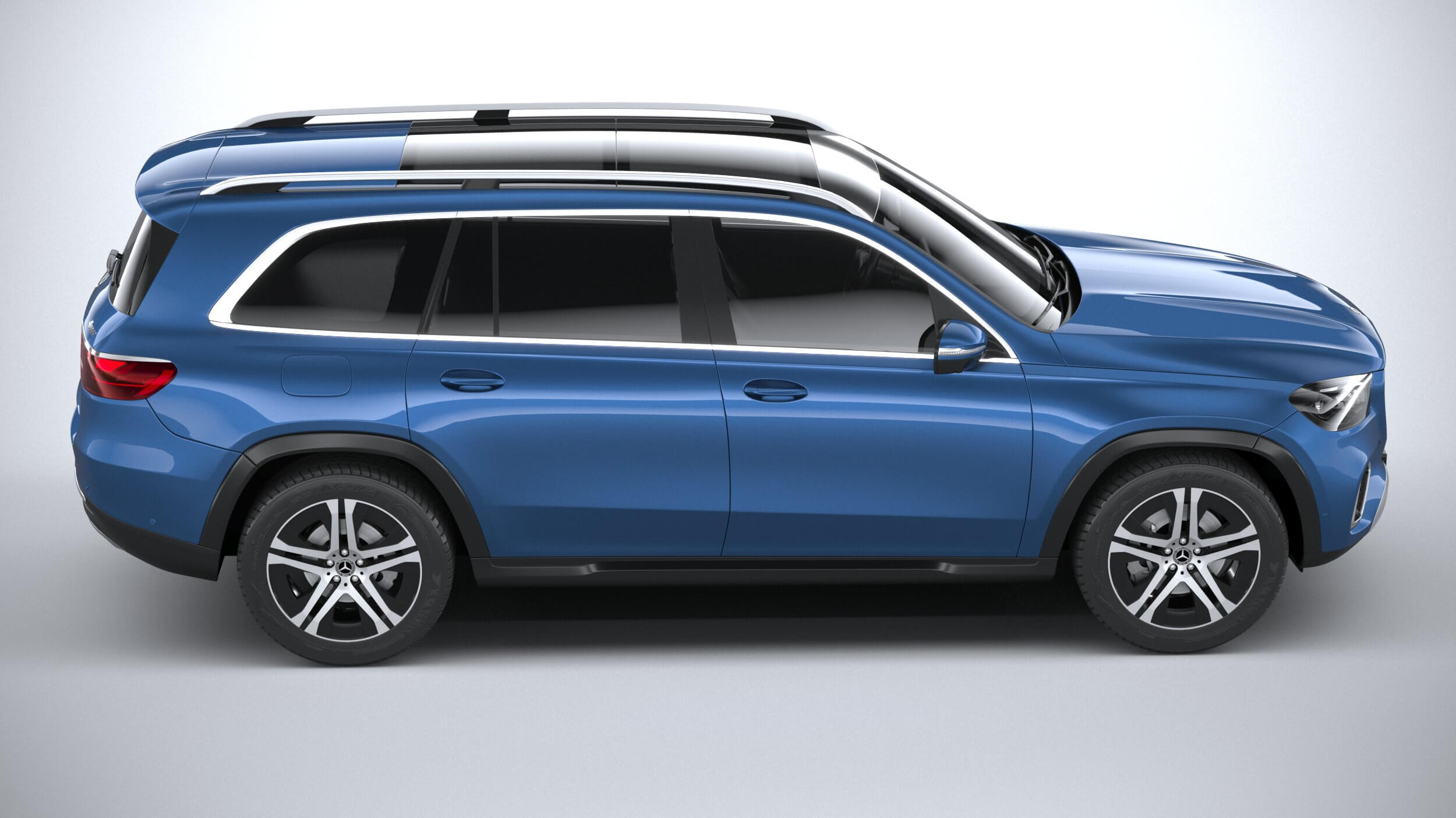 Mercedes-Benz GLS Basic 2024 3D Model by SQUIR