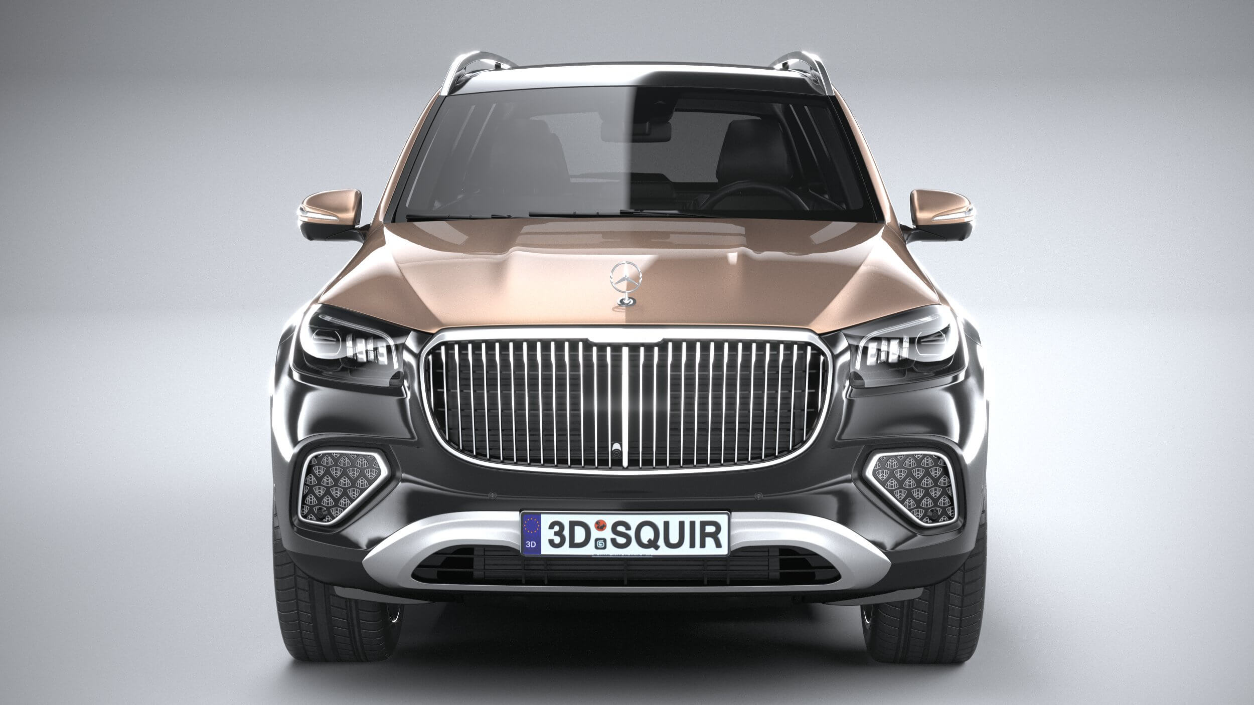 Mercedes-Benz GLS600 Maybach 2024 3D Model by SQUIR