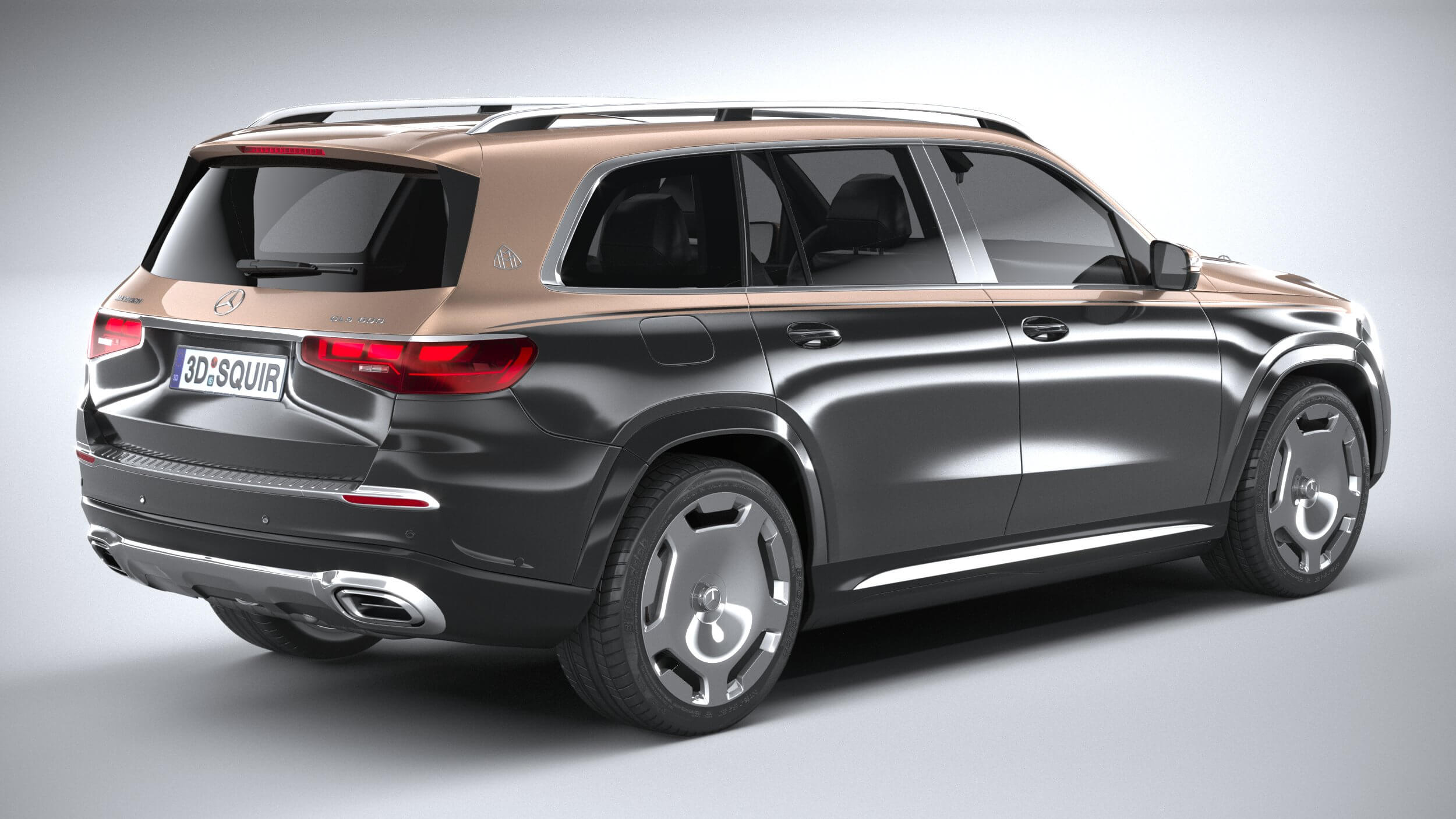 Mercedes-Benz GLS600 Maybach 2024 3D Model by SQUIR