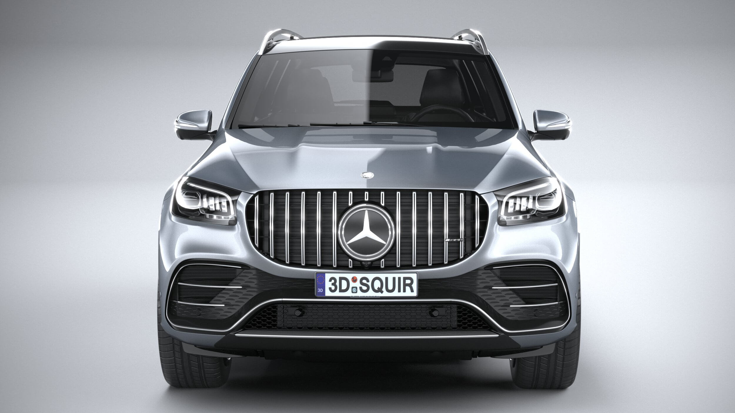 Mercedes-Benz GLS63 AMG 2024 3D Model by SQUIR