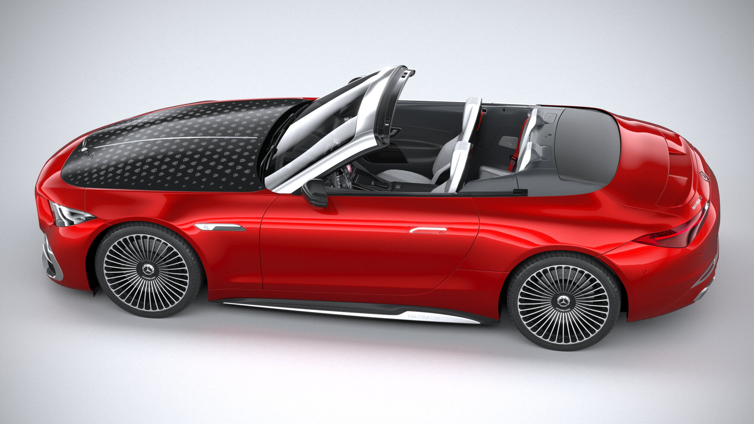 Mercedes-Benz SL Monogram Maybach 2025 3D Model by SQUIR