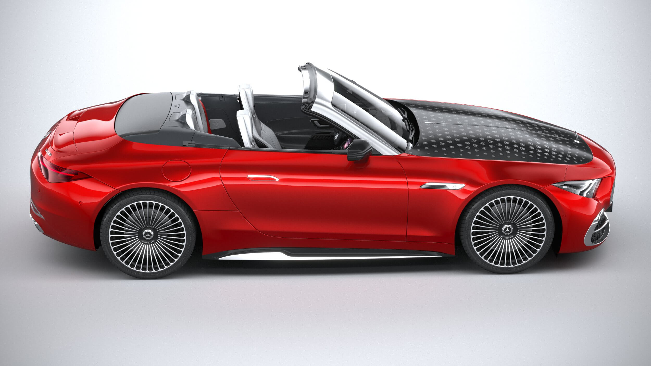 Mercedes-Benz SL Monogram Maybach 2025 3D Model by SQUIR