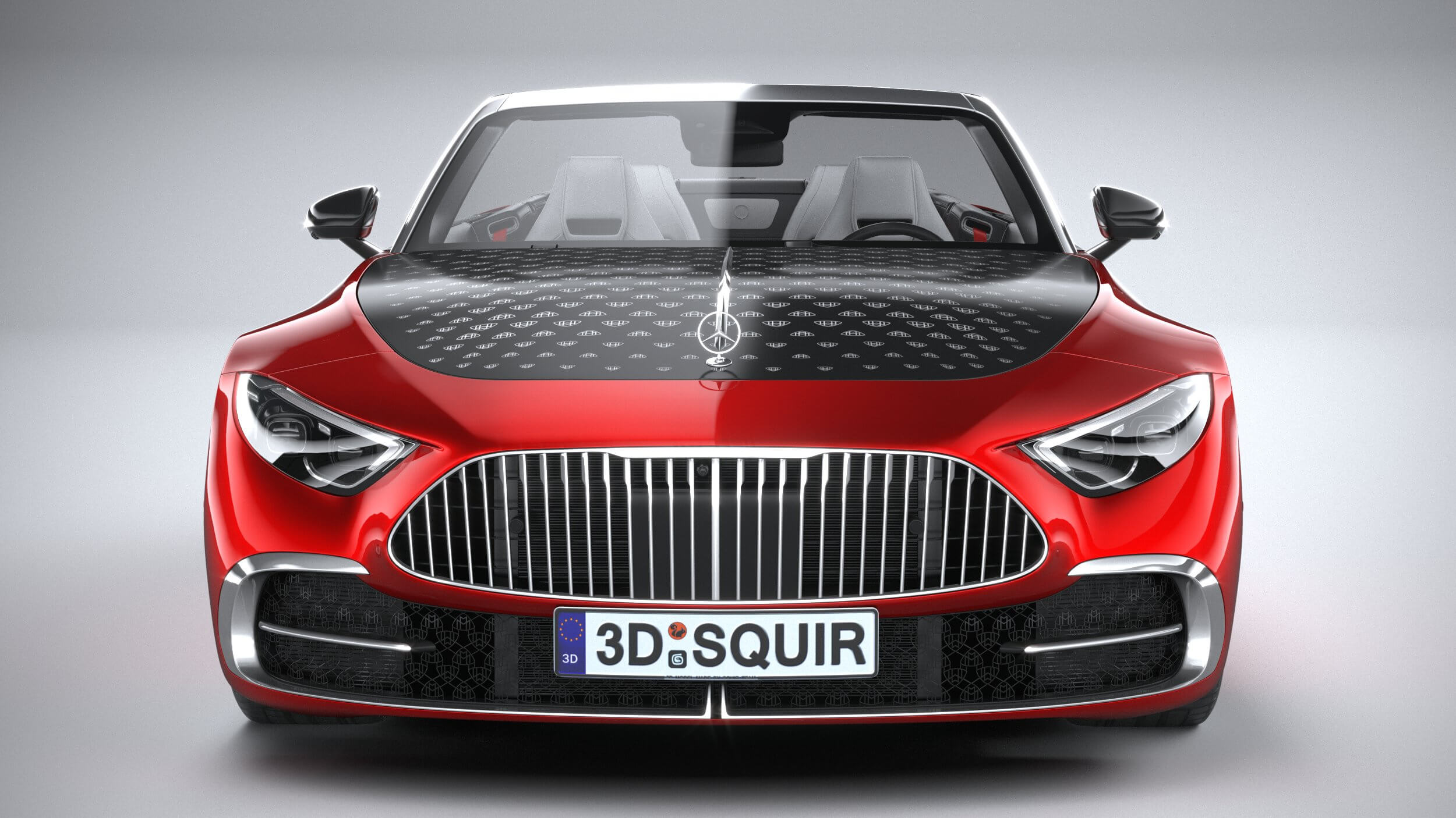 Mercedes-Benz SL Monogram Maybach 2025 3D Model by SQUIR