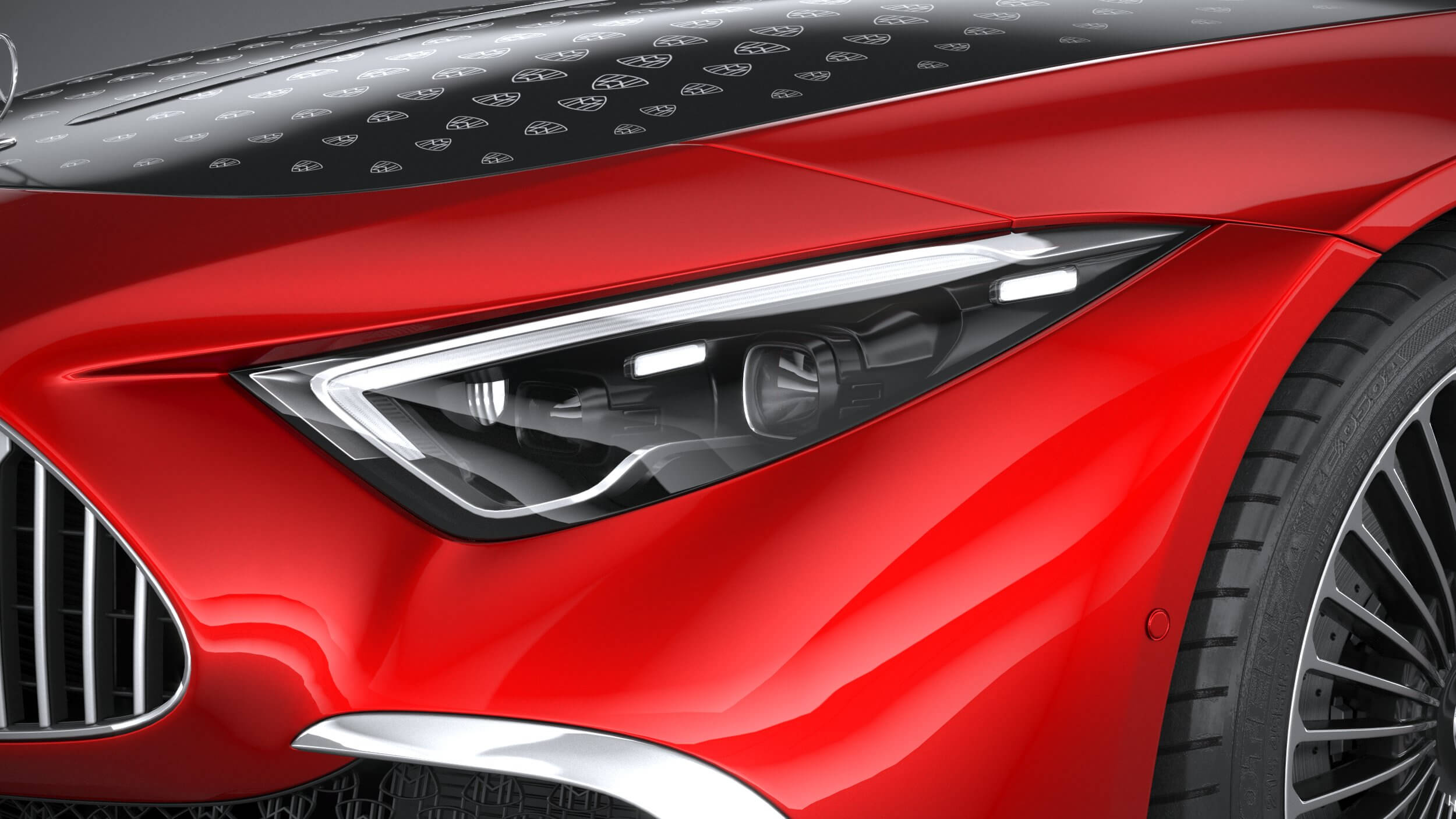 Mercedes-Benz SL Monogram Maybach 2025 3D Model by SQUIR