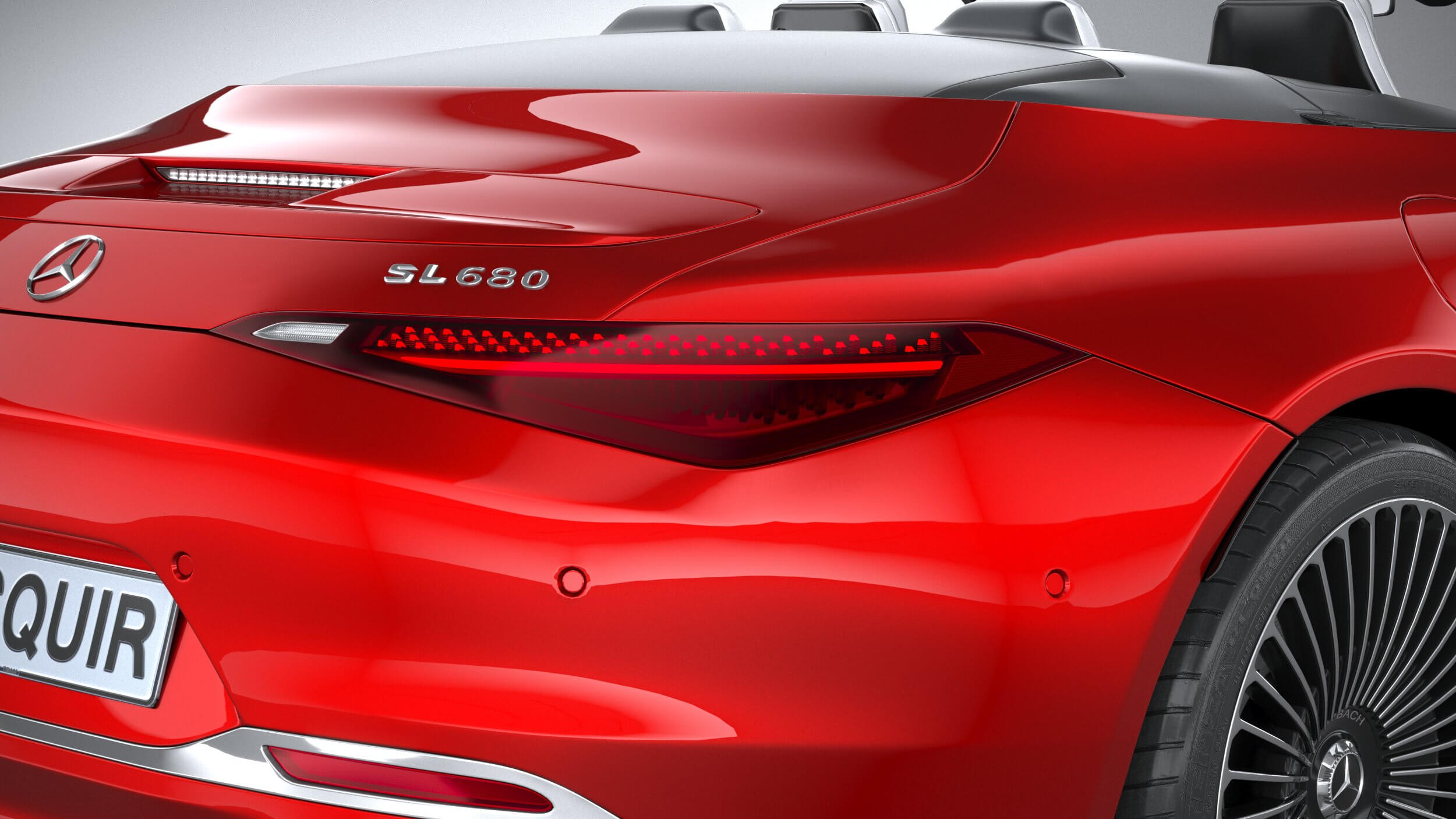 Mercedes-Benz SL Monogram Maybach 2025 3D Model by SQUIR