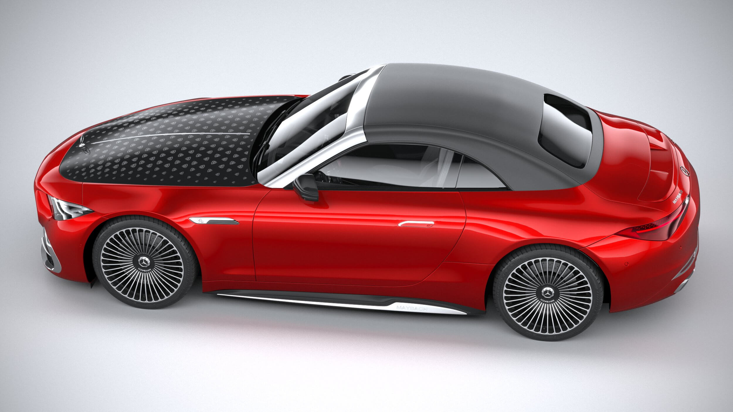 Mercedes-Benz SL Monogram Maybach 2025 3D Model by SQUIR