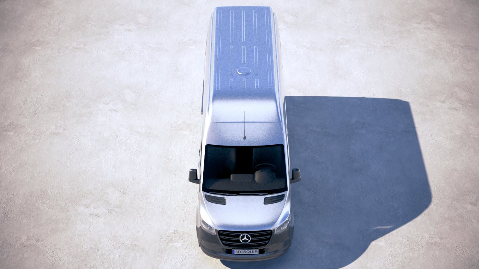 Mercedes-Benz Sprinter Long 2019 3D Model by SQUIR
