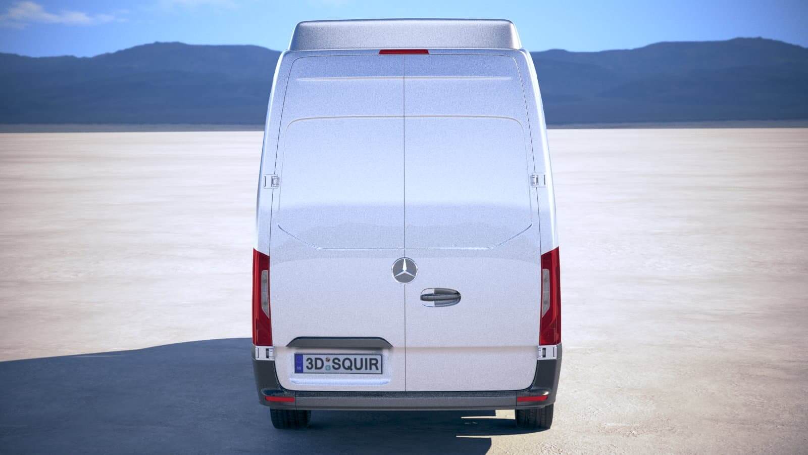 Mercedes-Benz Sprinter Long 2019 3D Model by SQUIR