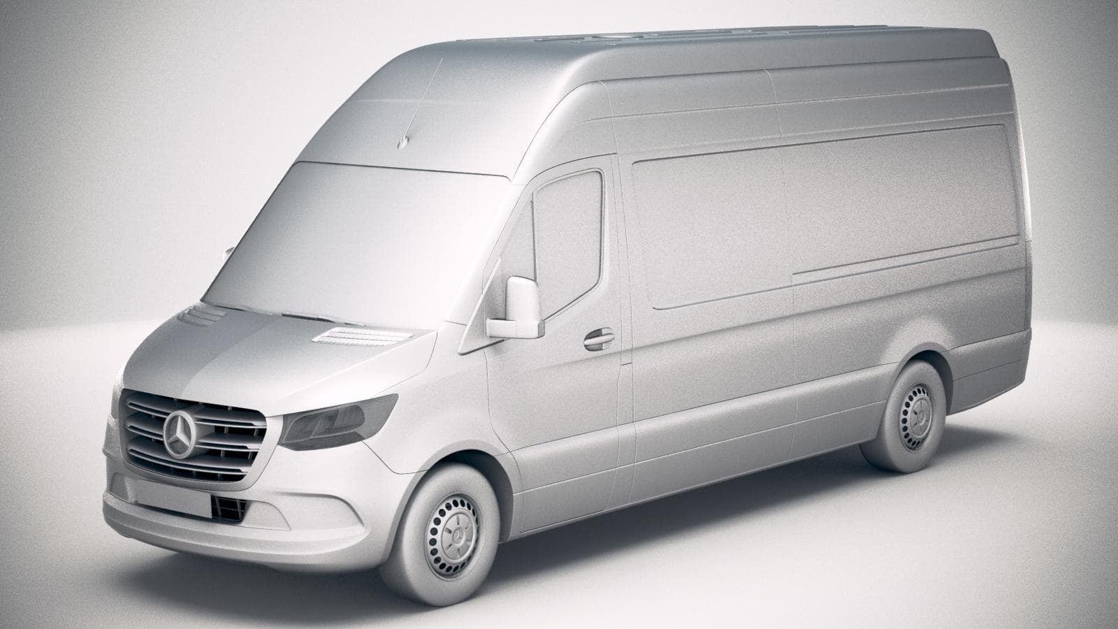 Mercedes-Benz Sprinter Long 2019 3D Model by SQUIR