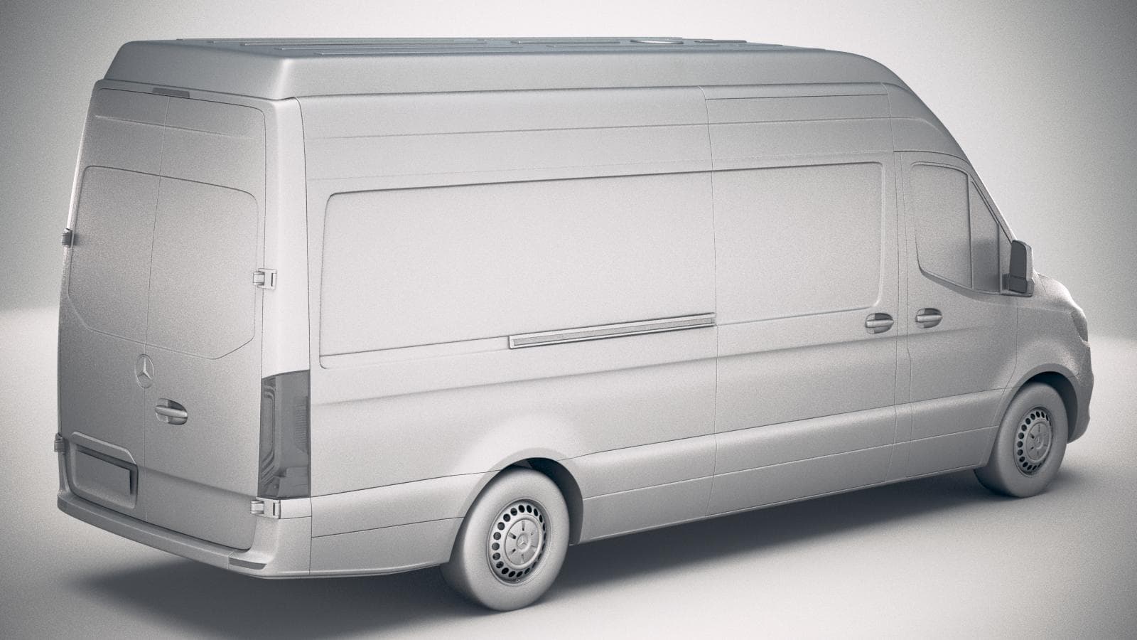 Mercedes-Benz Sprinter Long 2019 3D Model by SQUIR