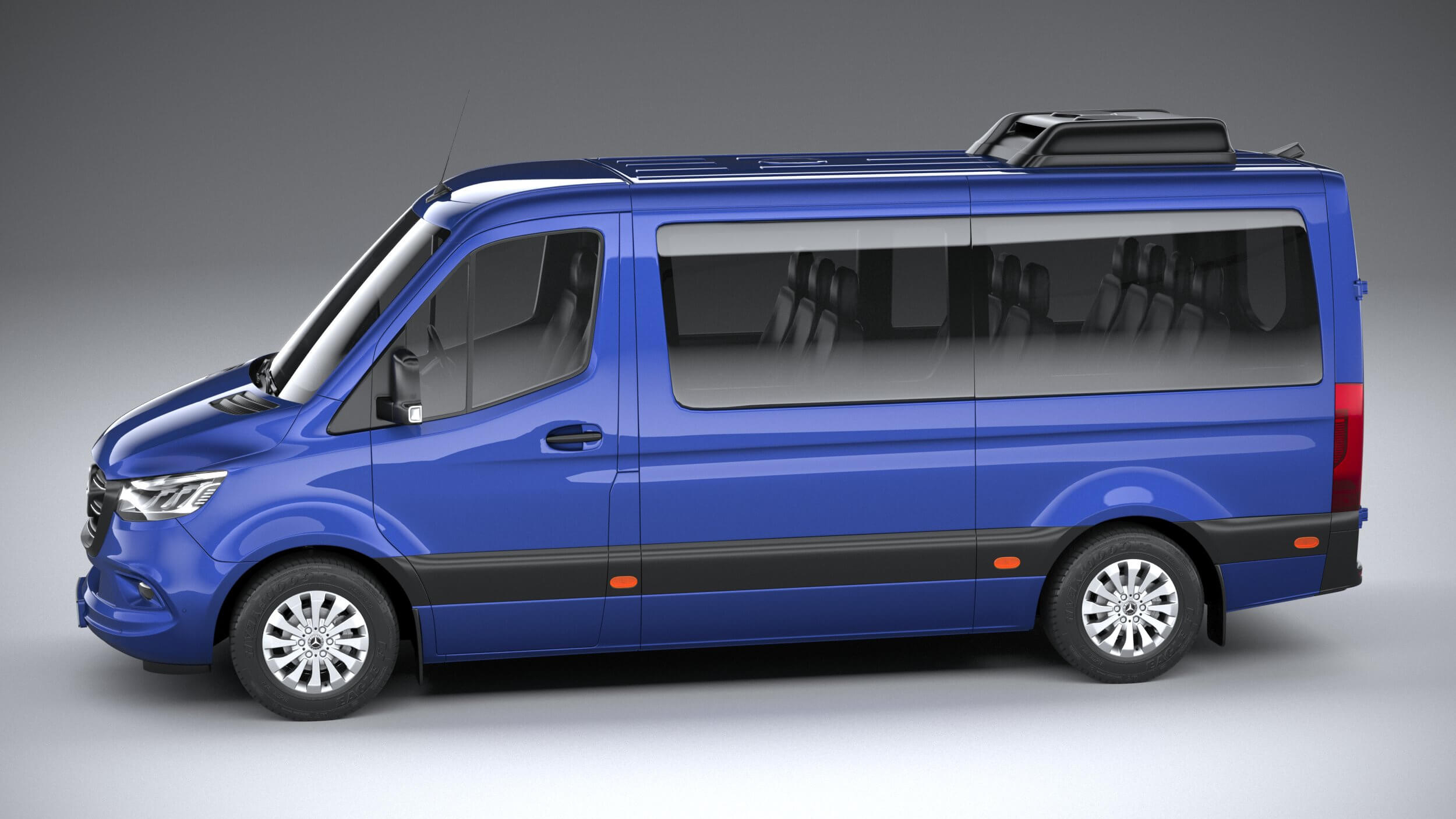 Mercedes-Benz Sprinter Passenger L2H1 2025 3D Model by SQUIR