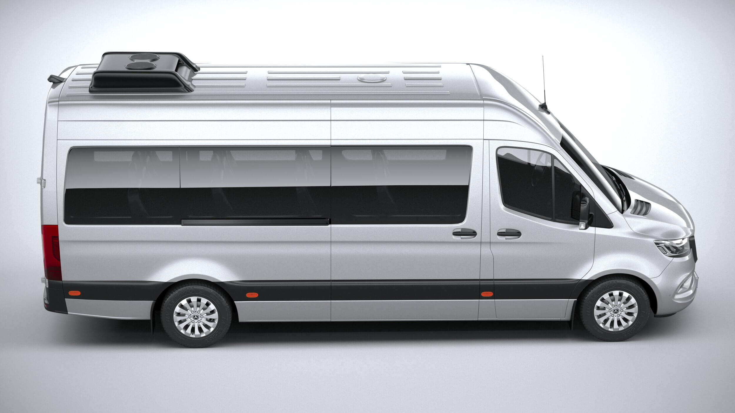 Mercedes-Benz Sprinter Passenger L3h2 2025 3D Model by SQUIR