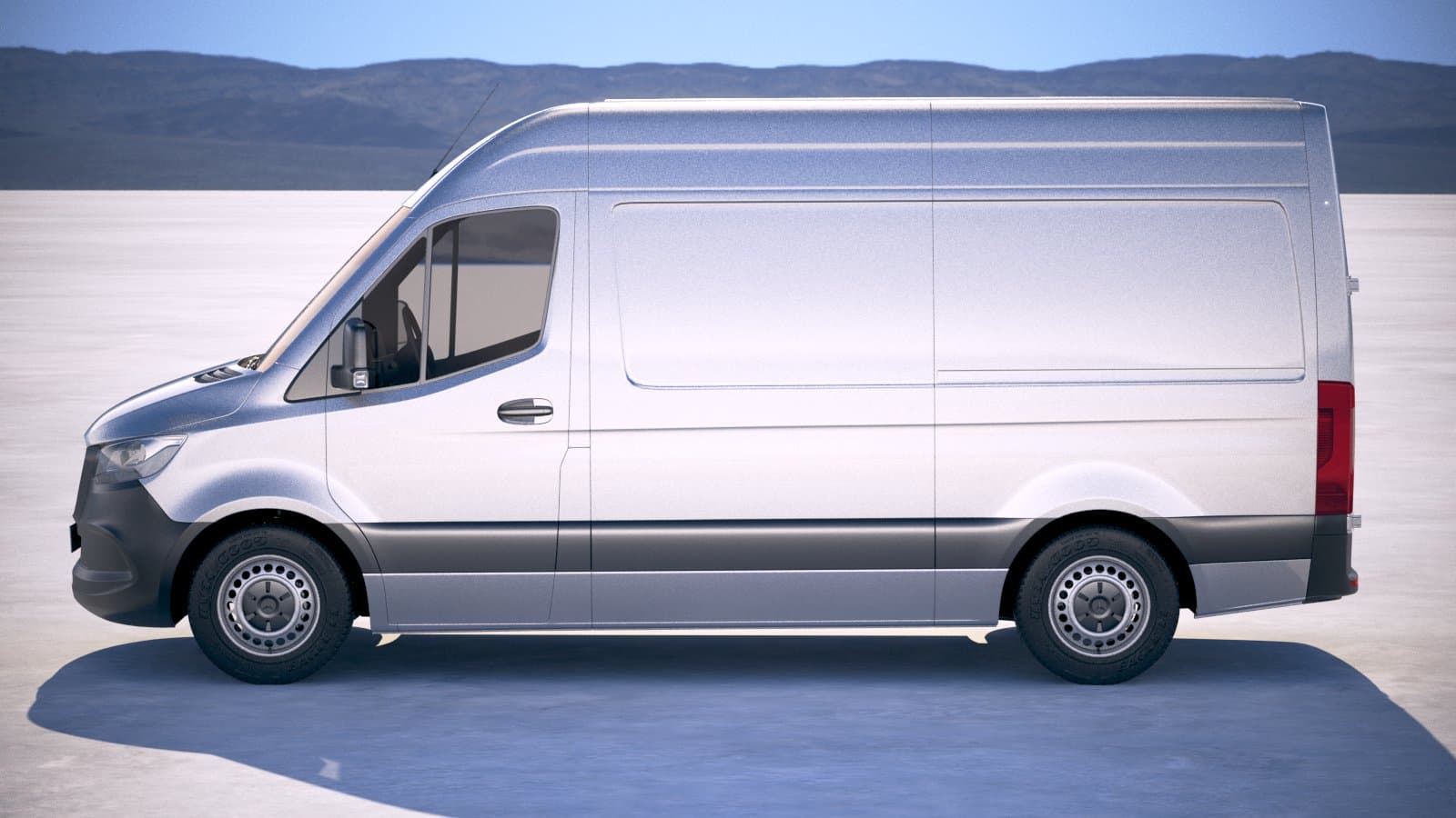 Mercedes-Benz Sprinter Standard 2019 3D Model by SQUIR