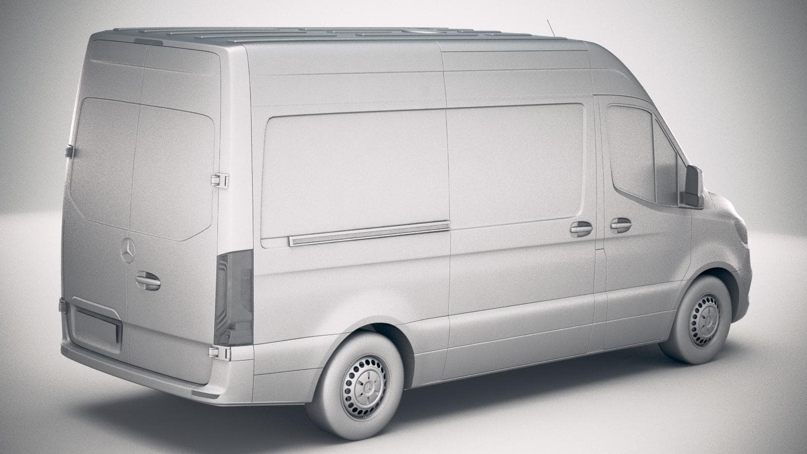Mercedes-Benz Sprinter Standard 2019 3D Model by SQUIR