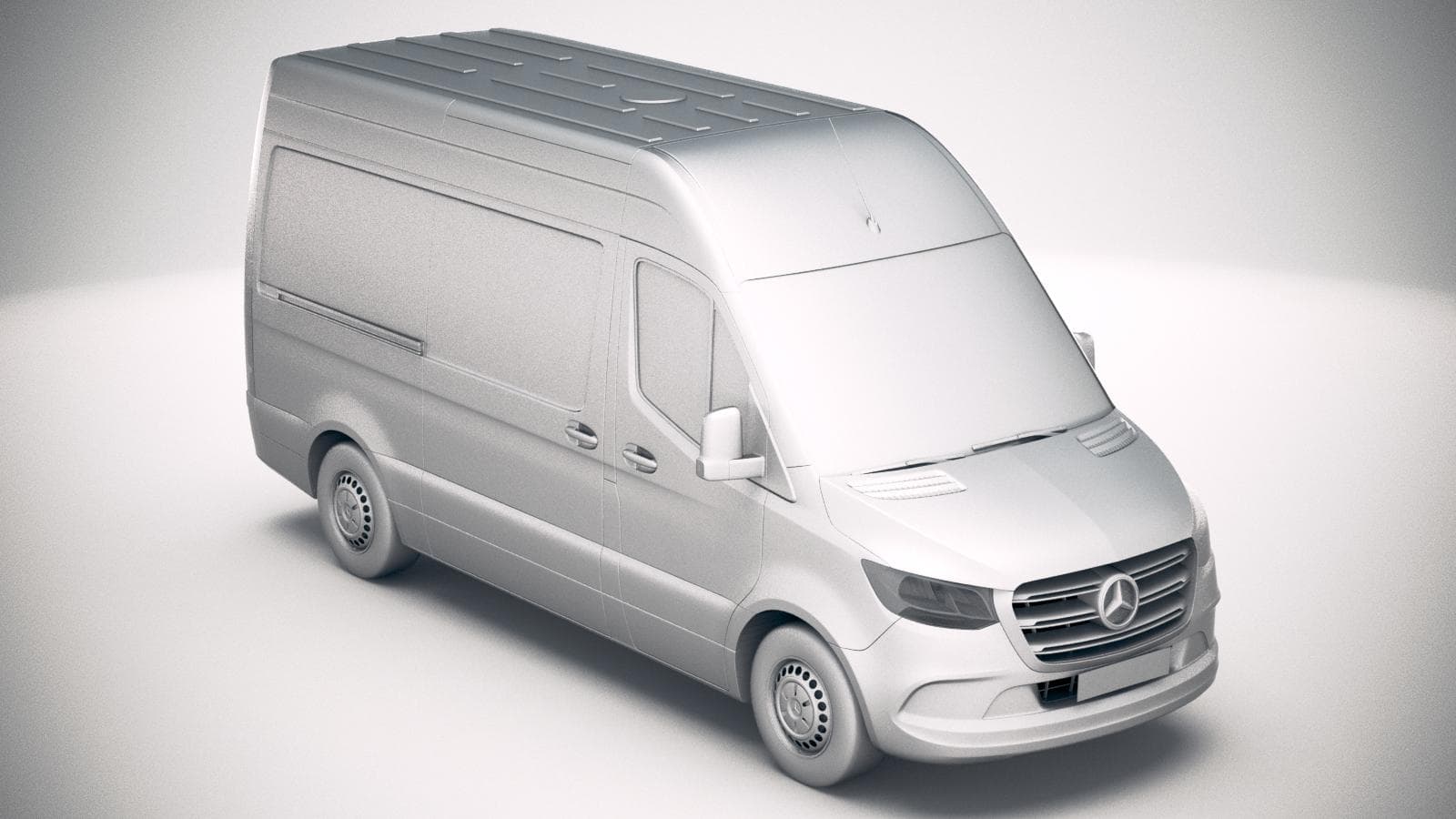Mercedes-Benz Sprinter Standard 2019 3D Model by SQUIR