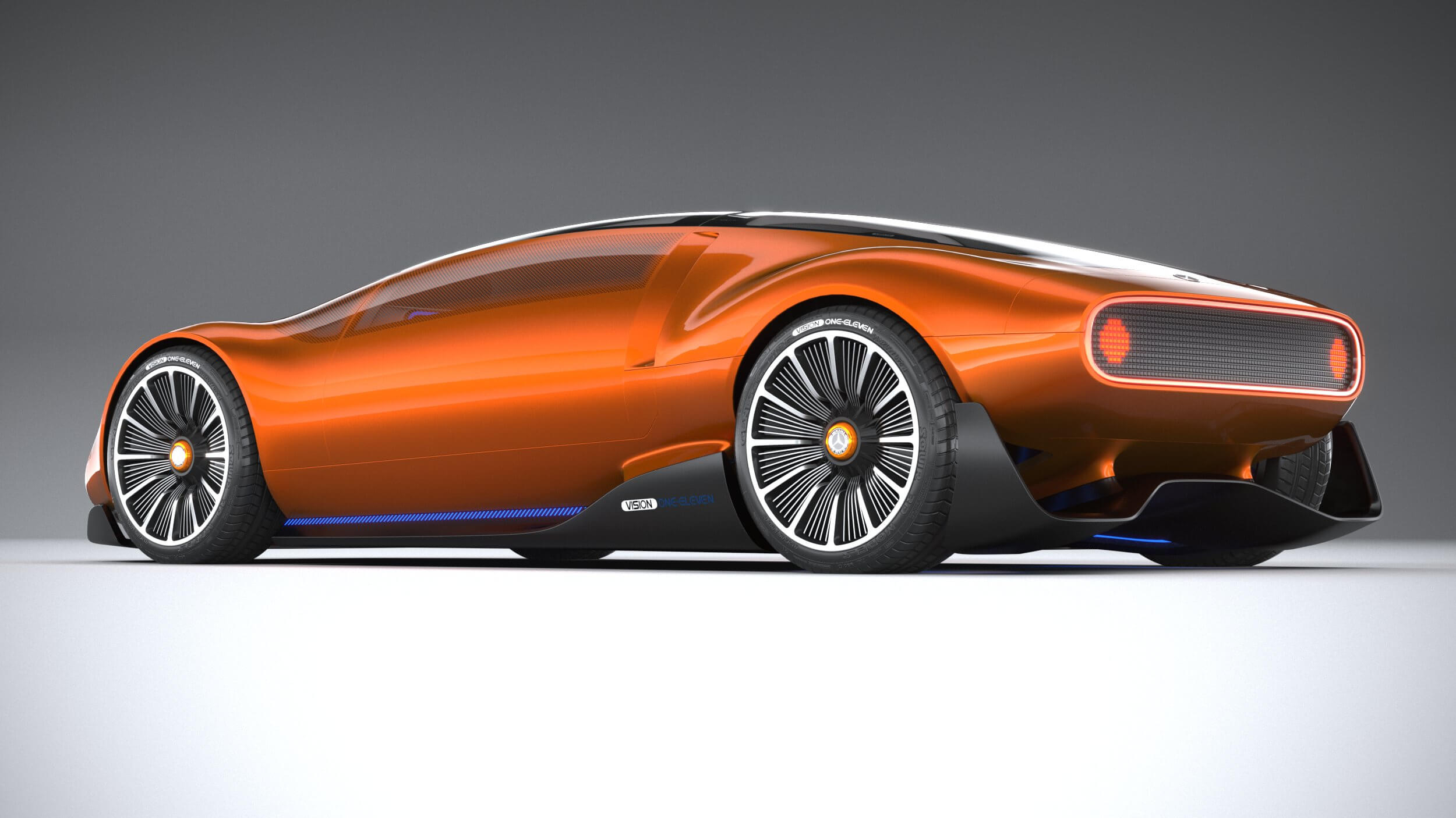 Mercedes-Benz Vision 111 Concept 2023 3D Model by SQUIR