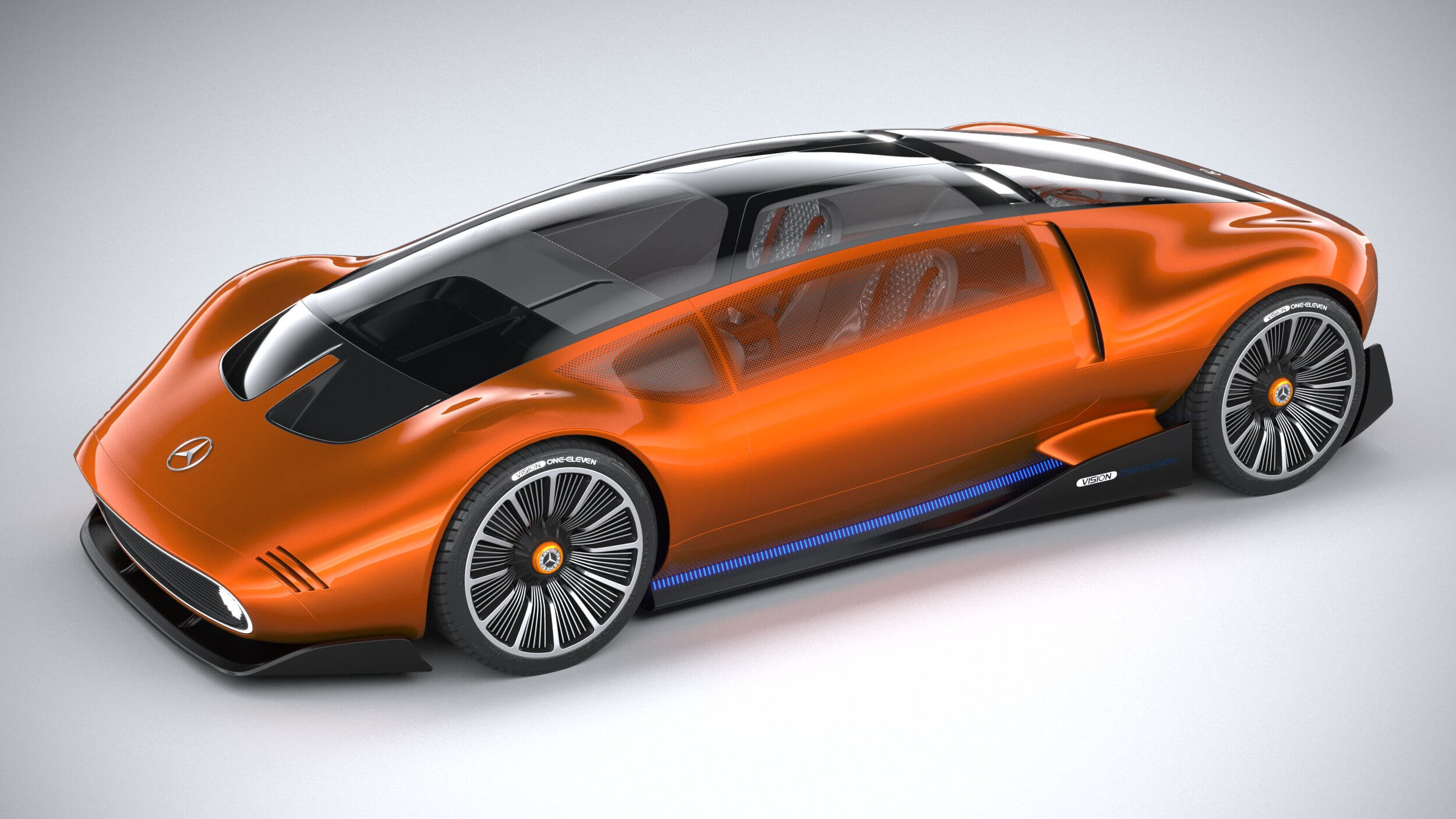 Mercedes-Benz Vision 111 Concept 2023 3D Model by SQUIR