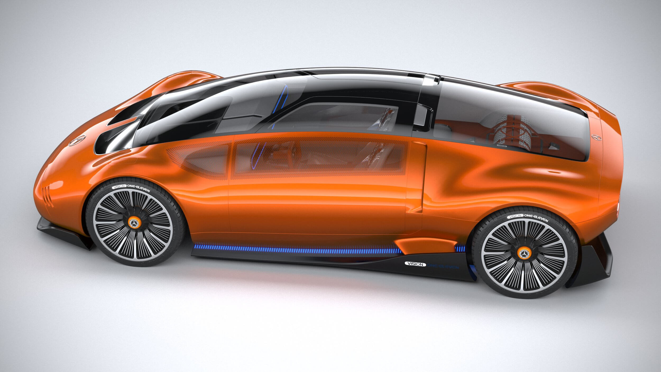 Mercedes-Benz Vision 111 Concept 2023 3D Model by SQUIR