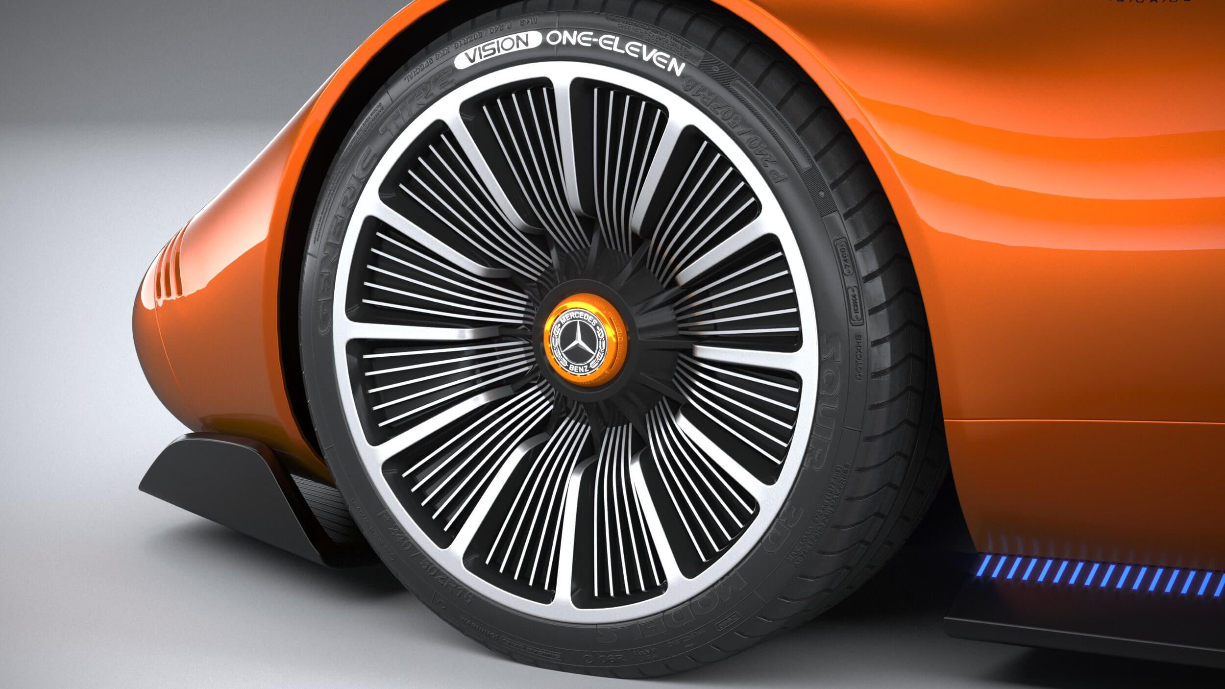 Mercedes-Benz Vision 111 Concept 2023 3D Model by SQUIR